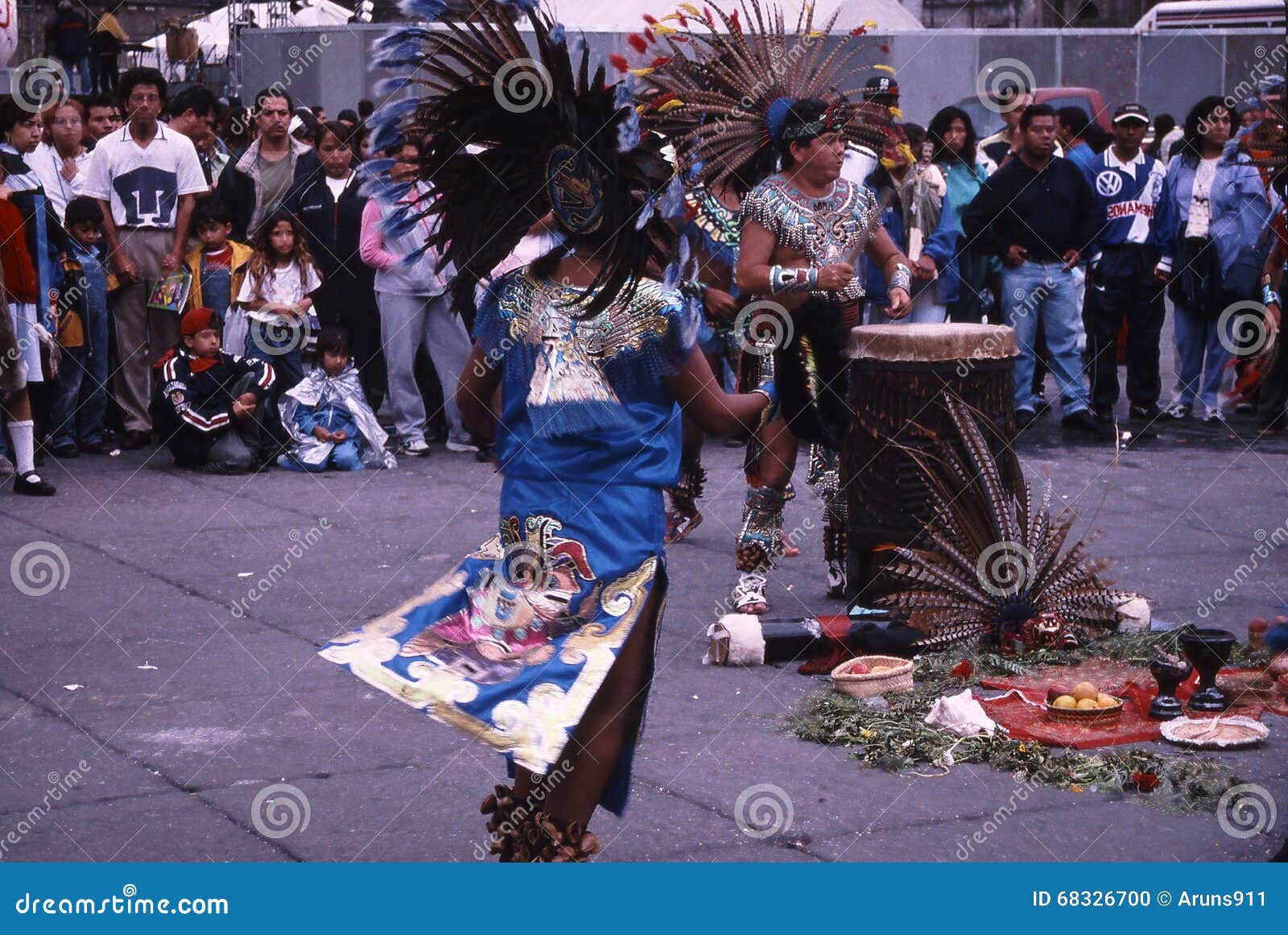 Mexico city; aztec dance editorial image. Image of america - 68326700