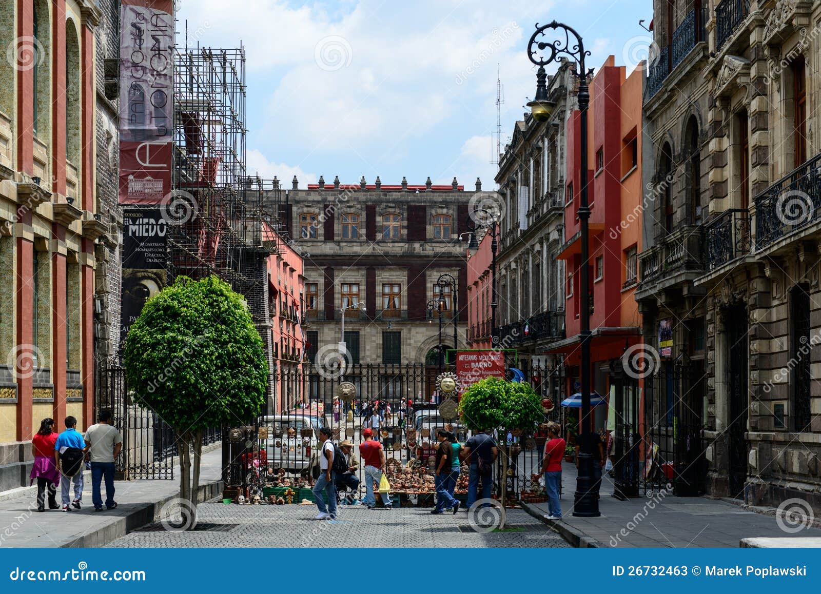 Mexico City Historic Buildings Editorial Stock Photo - Image of city ...