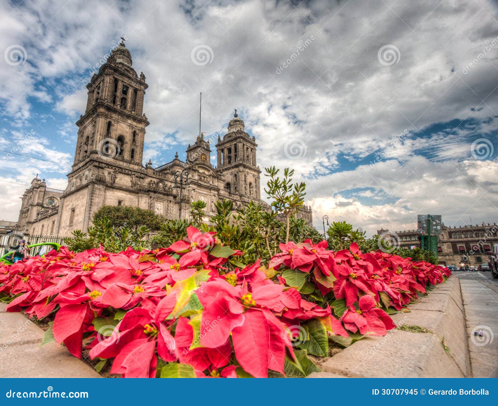 Mexico City, main Plaza stock image. Image of mexico - 30707945