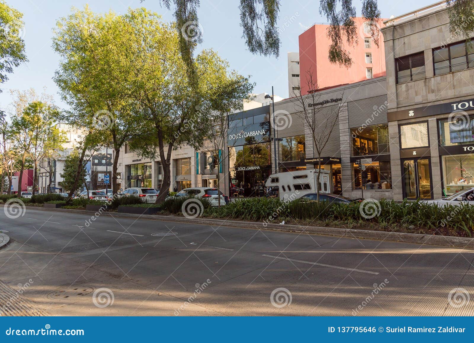 Mexico City - Polanco Streets Editorial Photo - Image of building ...
