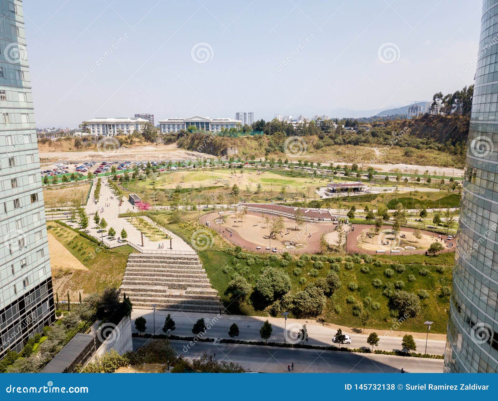 Mexico City - Santa Fe - Panoramic View Editorial Stock Photo - Image ...