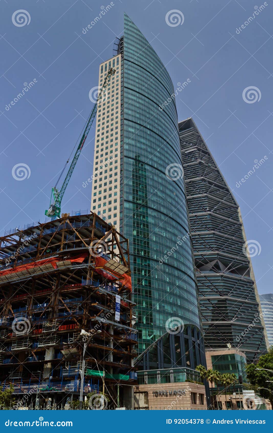Mexico City Under Construction. Editorial Stock Photo - Image of aztec ...