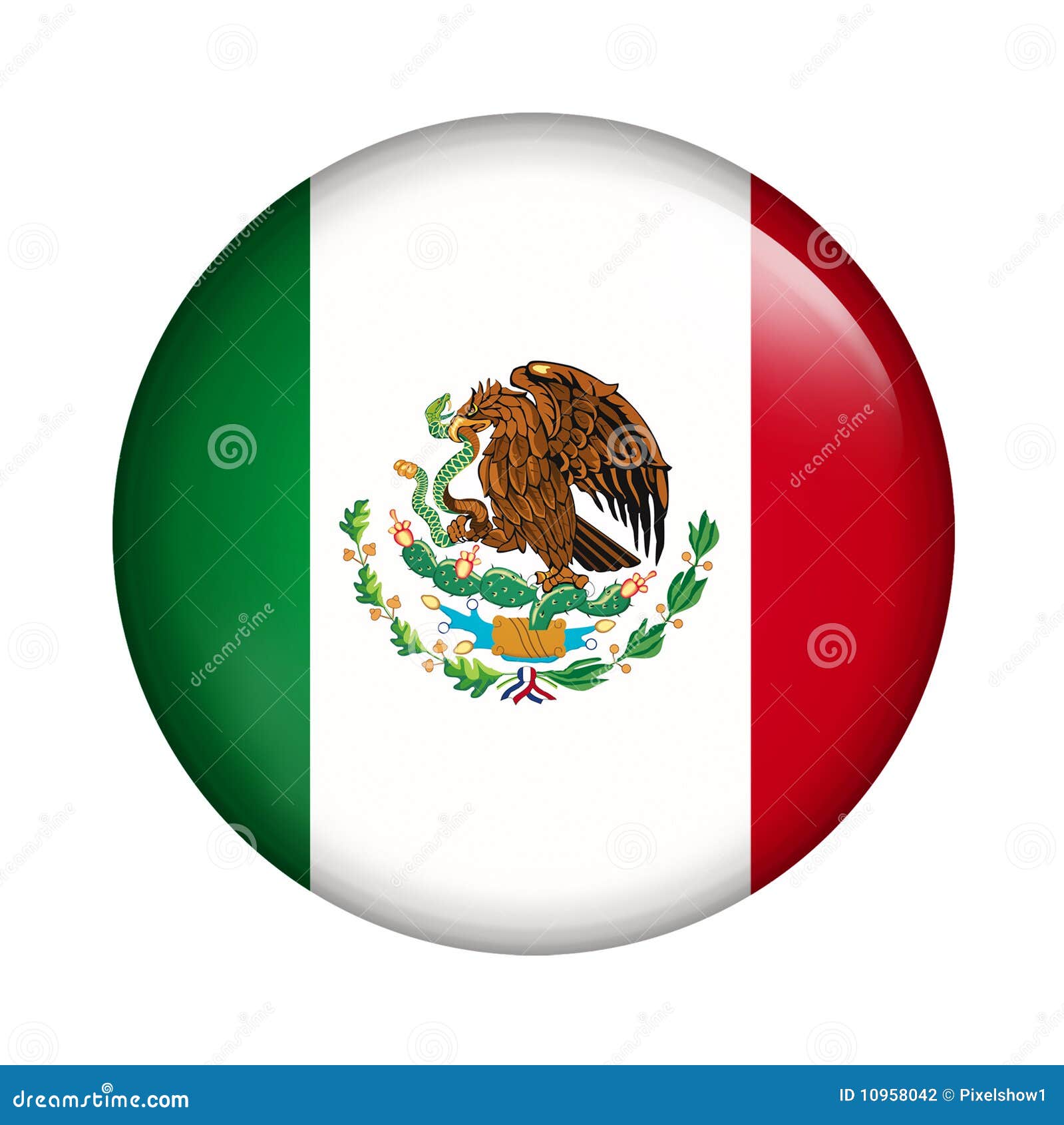 Mexico flag stock illustration. Illustration of tequila - 10958042