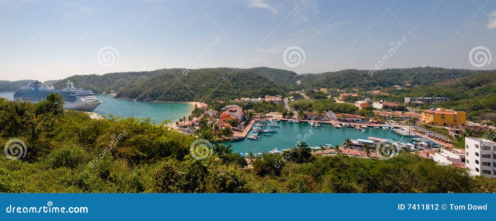 Mexico Panorama stock photo. Image of picturesque, view - 7411812