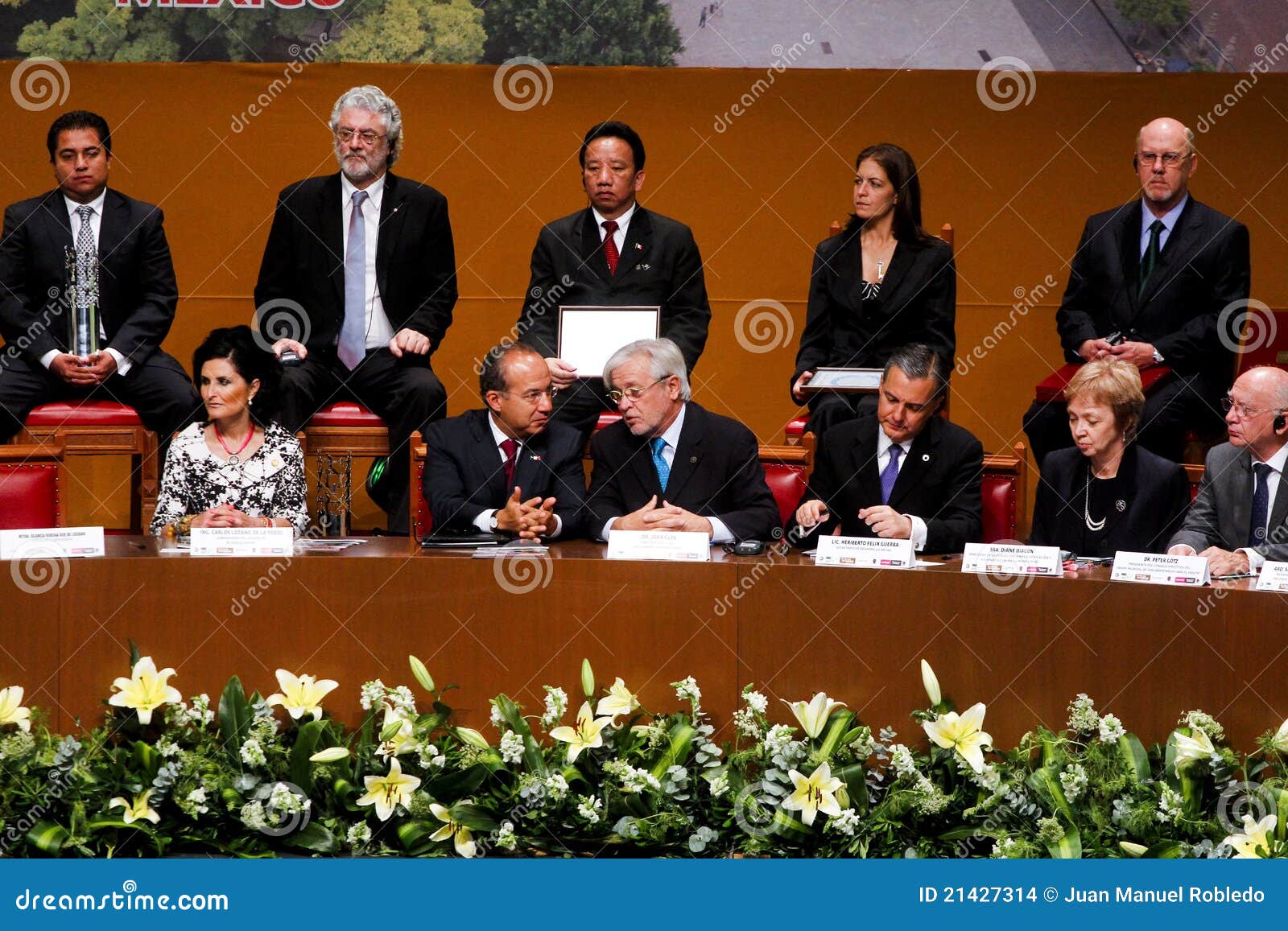 Mexico S President and Executive Director Habitat Editorial Stock Image ...