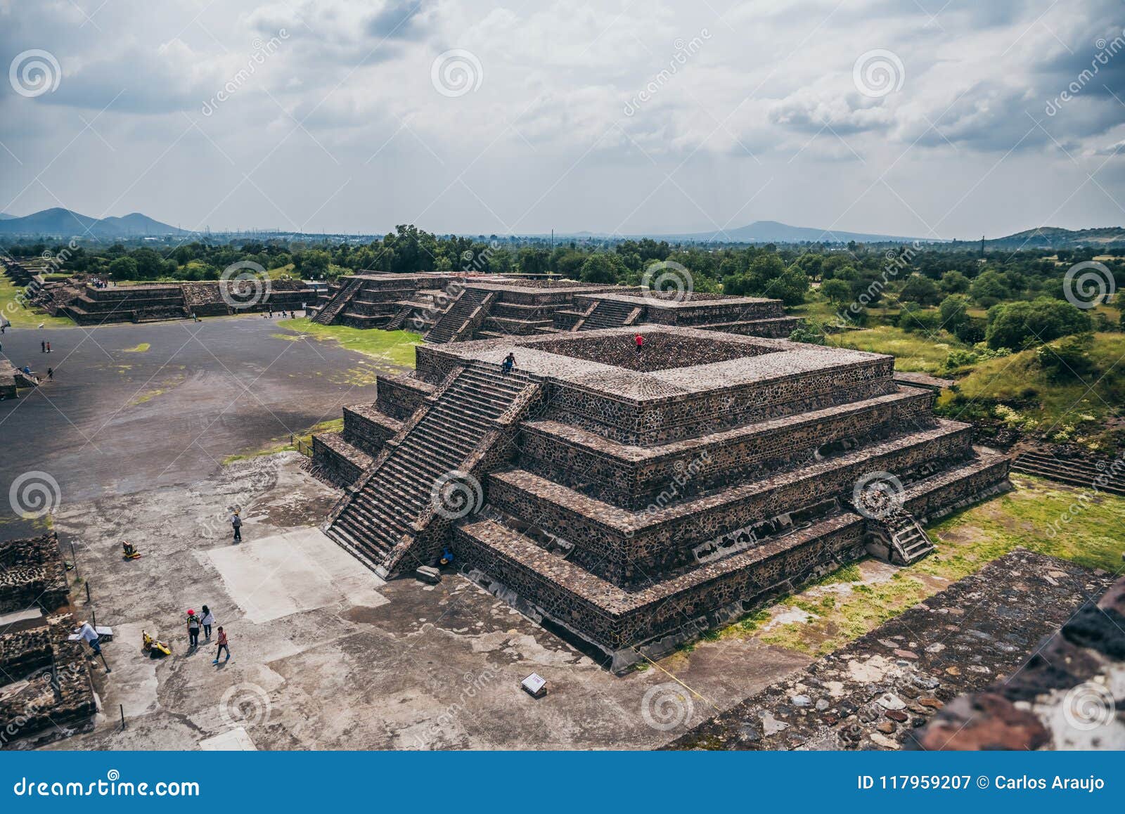 Teotihuacan Sun Pyramid, Mexico-2 -second Largest In The New World ...