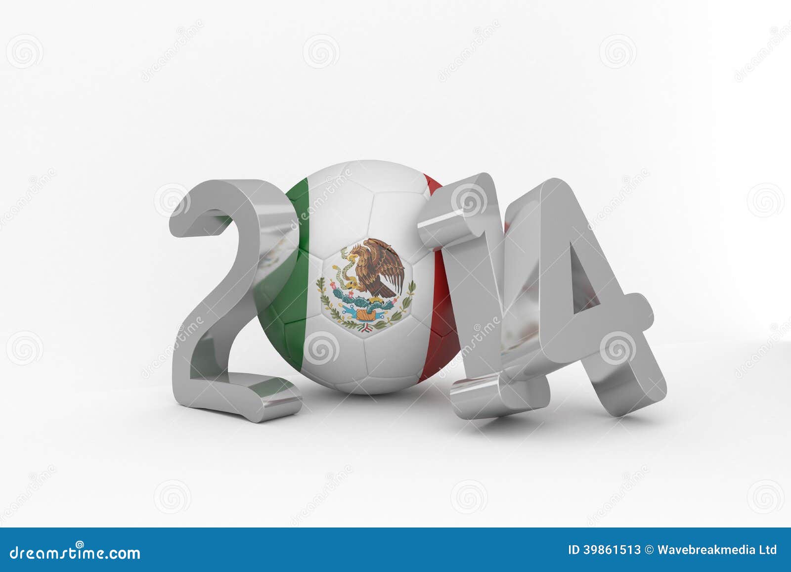 Mexico world cup 2014 stock illustration. Illustration of sport - 39861513