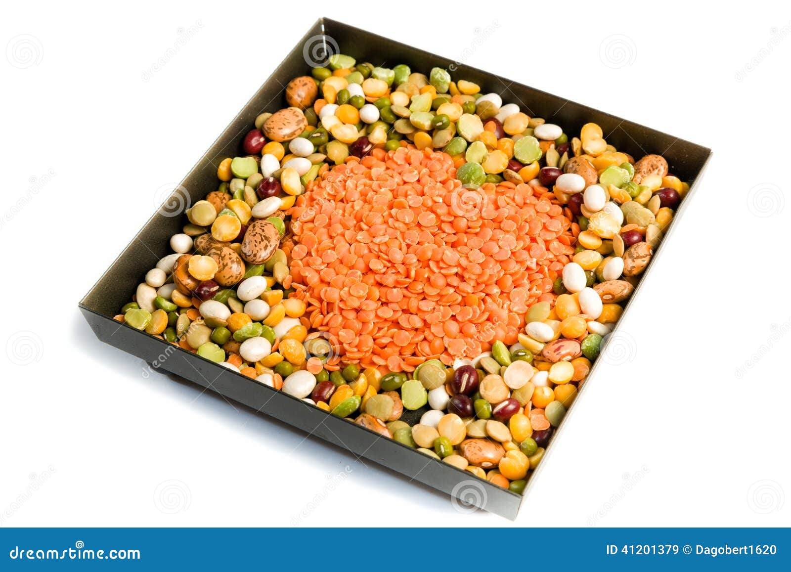 Mezcla de legumbres secas imagen de archivo. Imagen de lenteja - 41201379