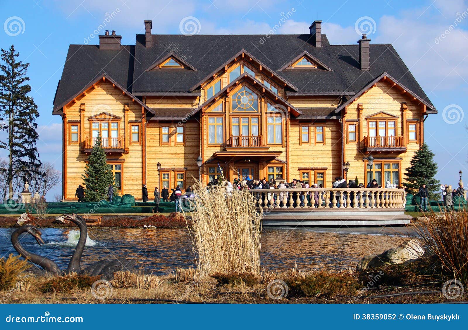 Mezhyhirya-Wohnsitz, Ukraine Redaktionelles Stockfotografie - Bild von ...