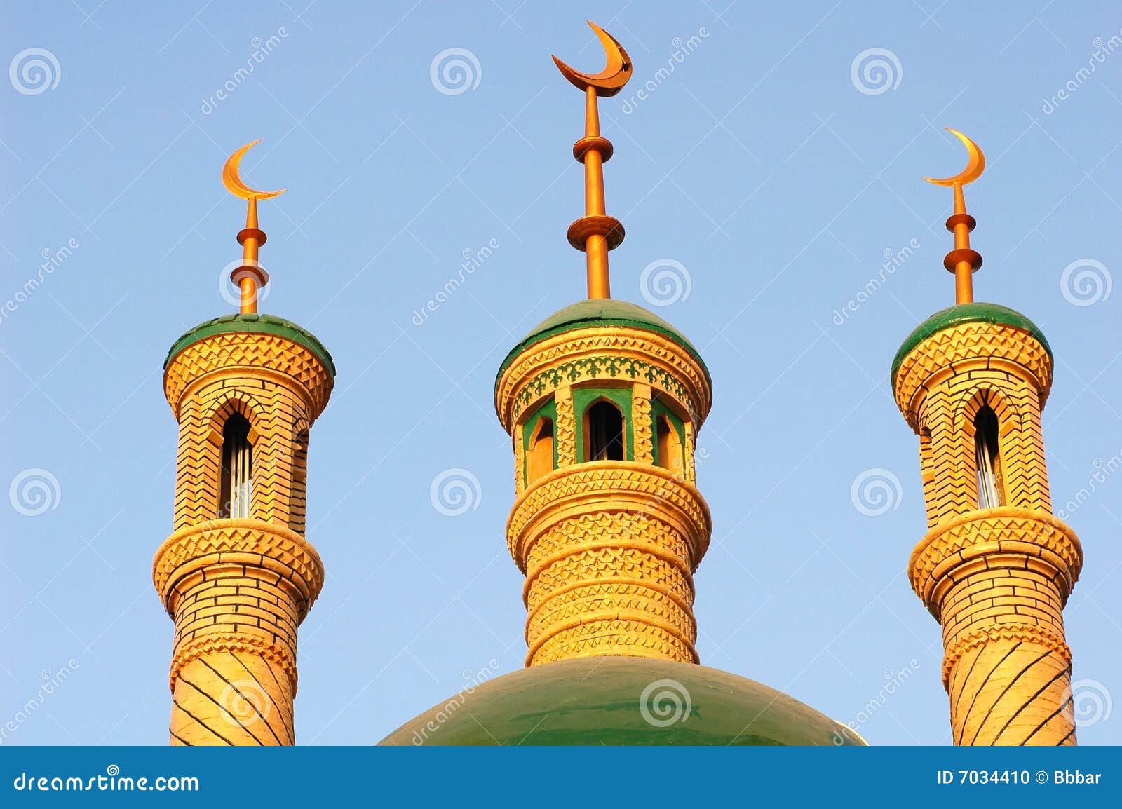 Mezzaluna fotografia stock. Immagine di architettonico - 7034410