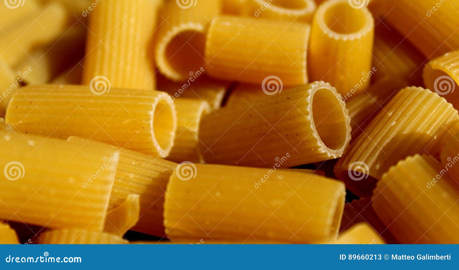Mezze maniche pasta stock image. Image of fresh, pattern - 89660213
