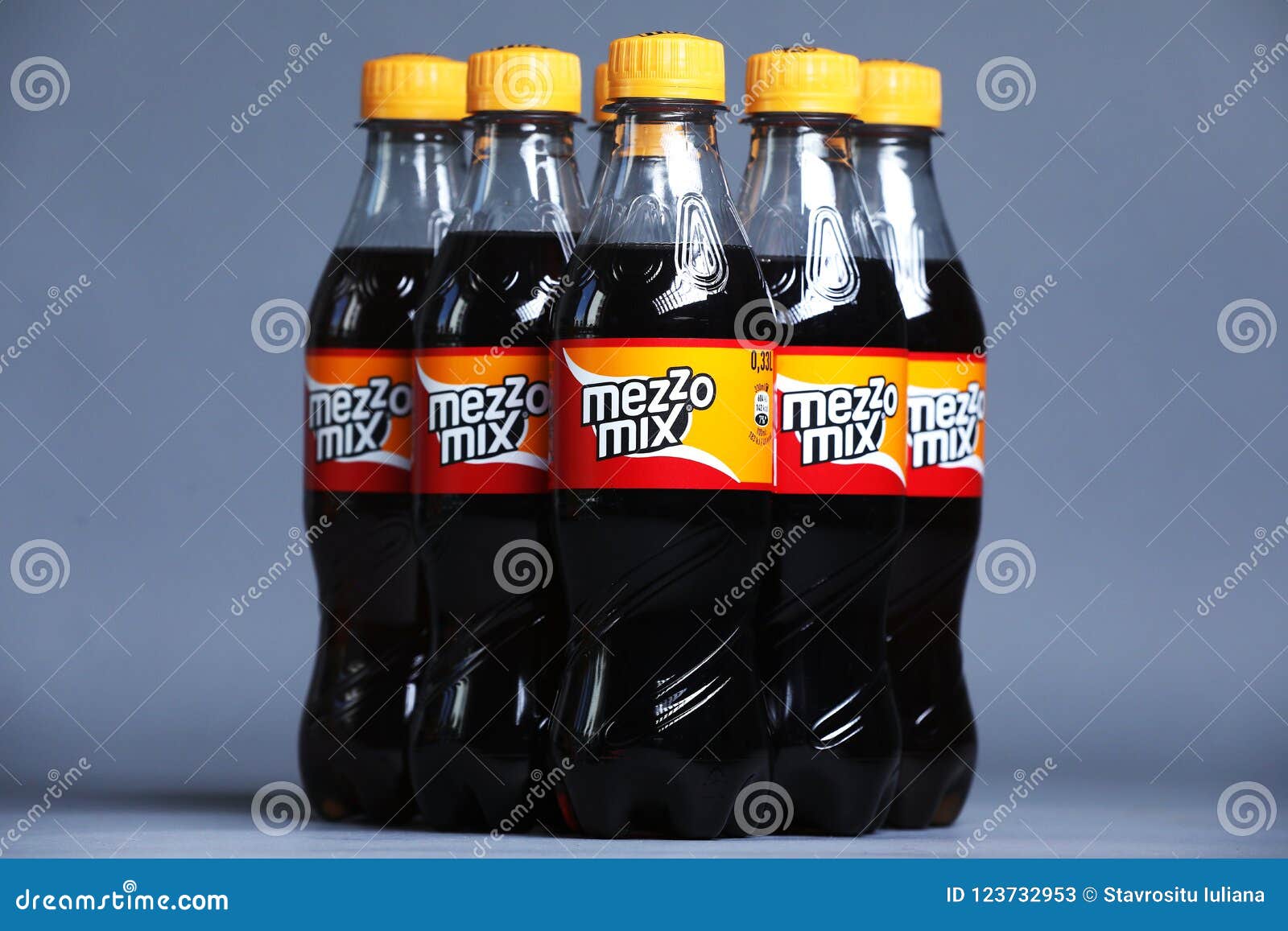 Mezzo Mix Bottles of Drinks Editorial Stock Photo - Image of german ...