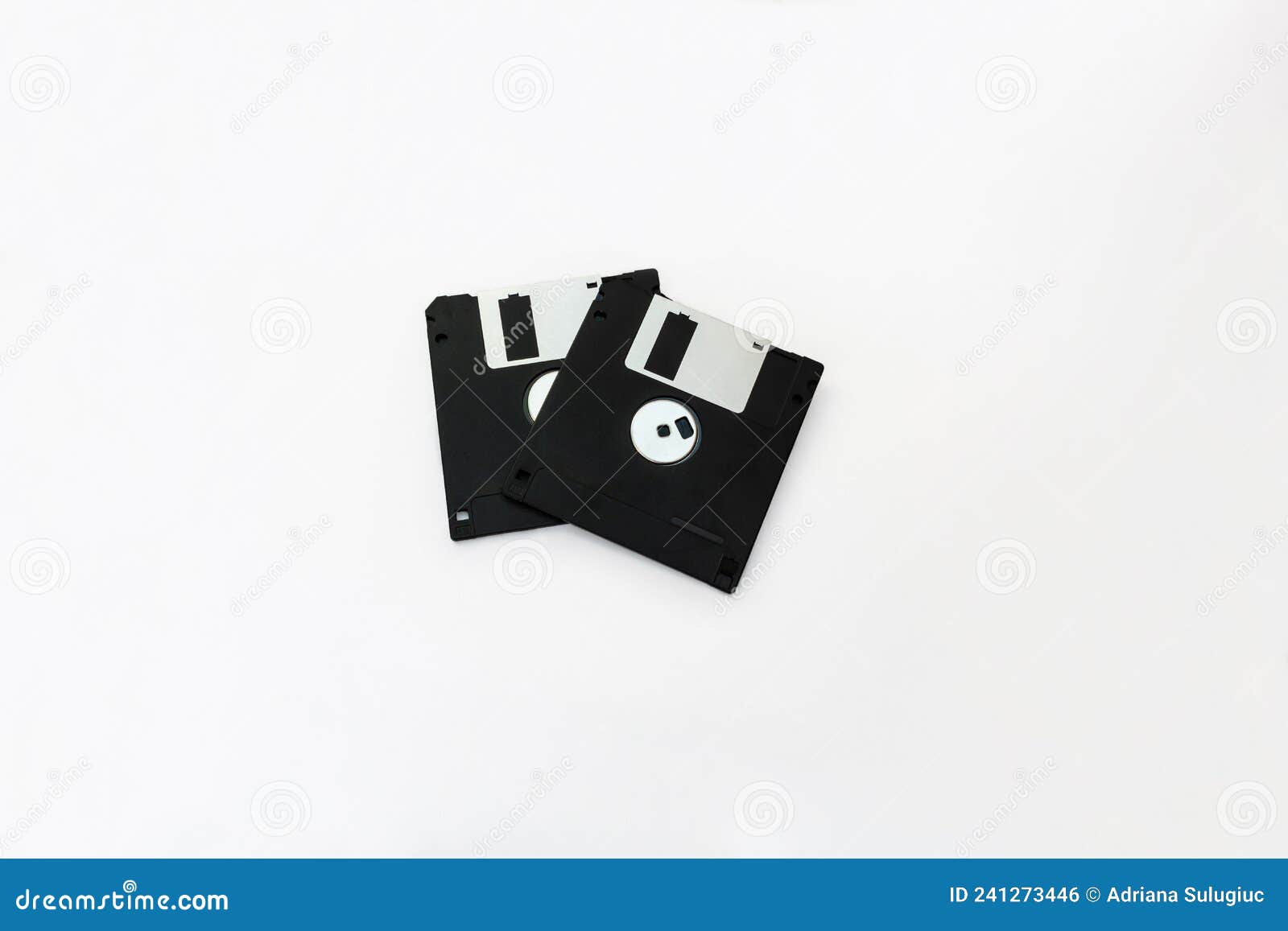 MF-2HD Floppy Disks 3.5 Inch Stock Photo - Image of isolated, data ...