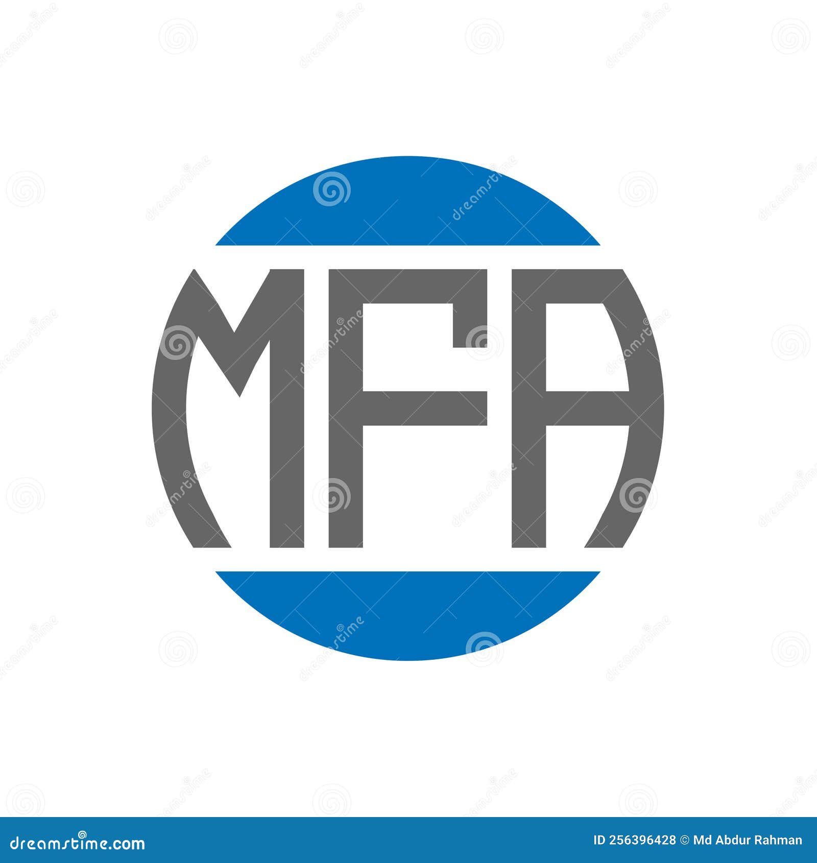 MFA Letter Logo Design on White Background. MFA Creative Initials ...