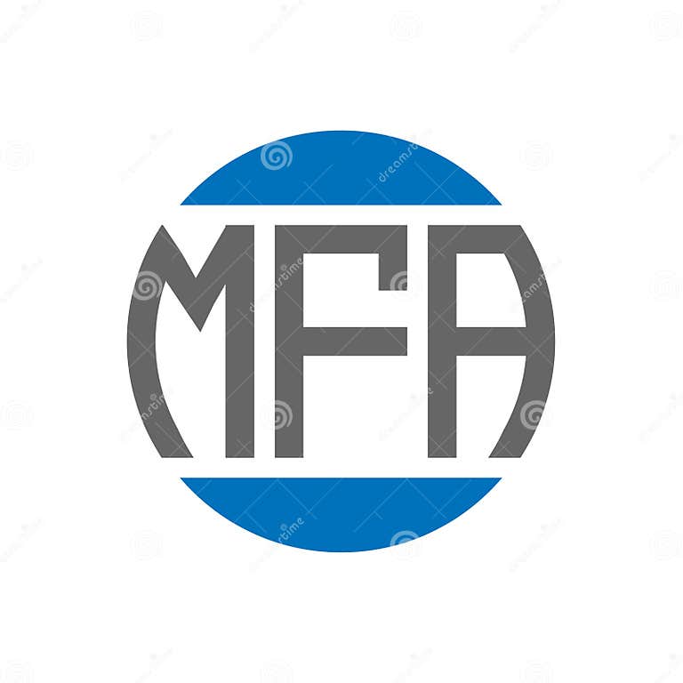 MFA Letter Logo Design on White Background. MFA Creative Initials ...