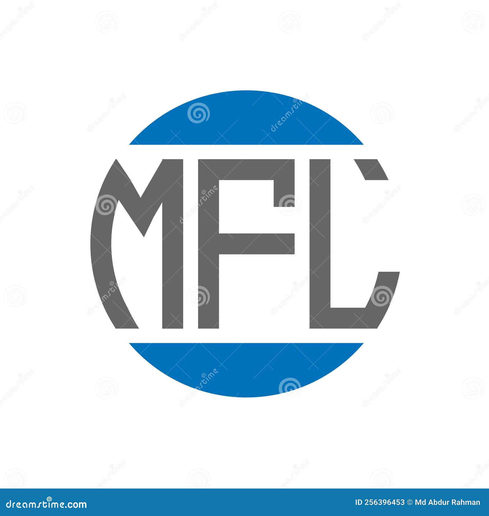 MFL Letter Logo Design on White Background. MFL Creative Initials ...