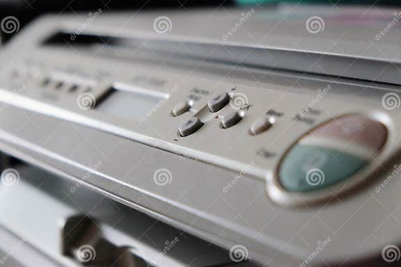 MFP control panel stock photo. Image of panel, photocopier - 93388700
