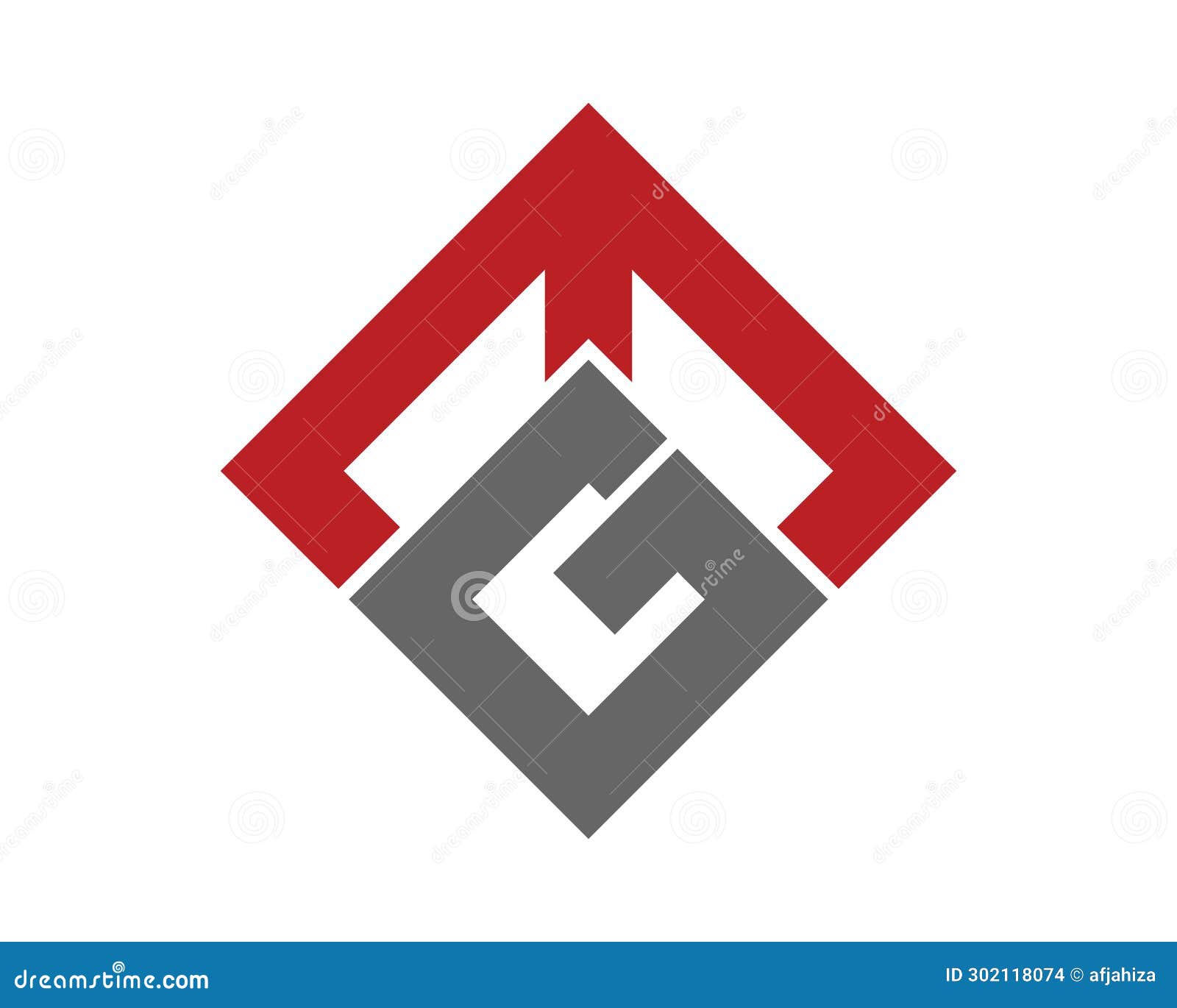 Mg Gm Letter Square Logo Template 2 Stock Vector - Illustration of logo ...