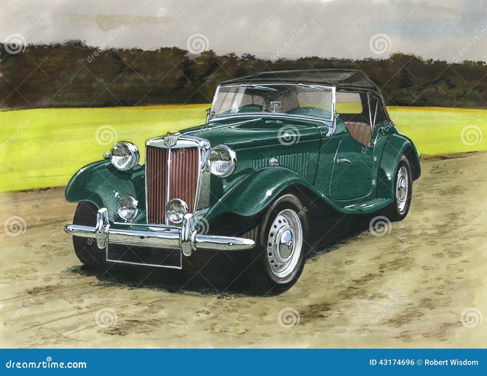 MG TD editorial photo. Illustration of series, tire, collectors - 43174696