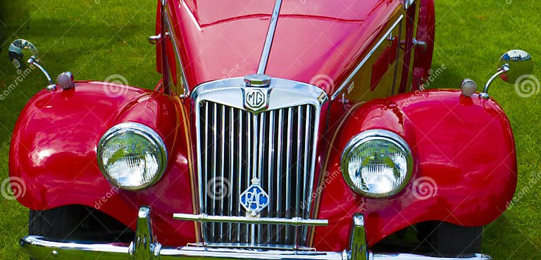 MG TF Classic Car editorial image. Image of sports, preserved - 155592245