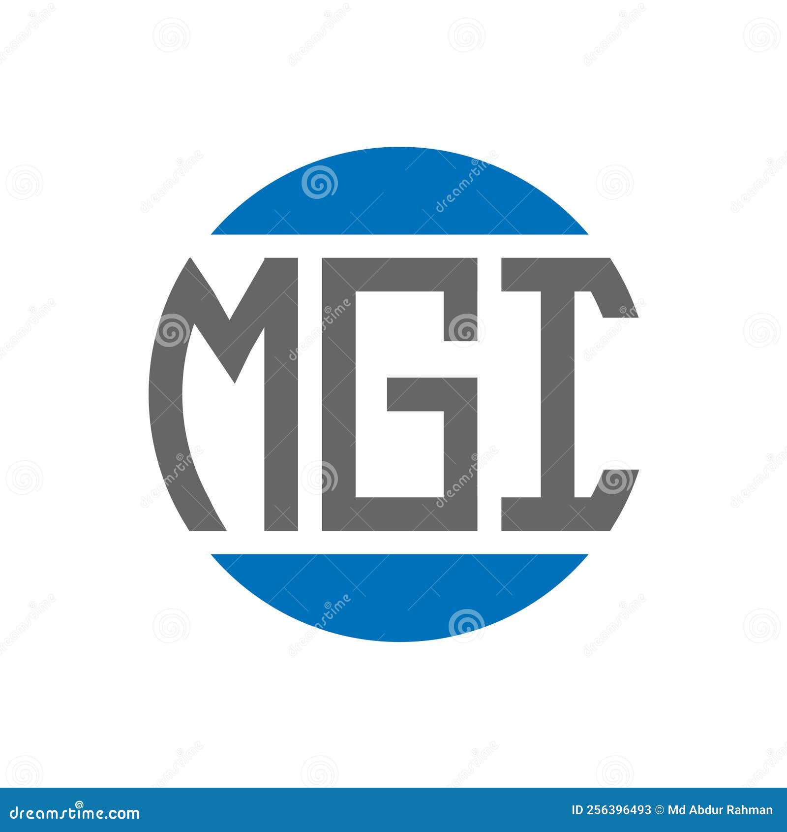 MGI Letter Logo Design on White Background. MGI Creative Initials ...
