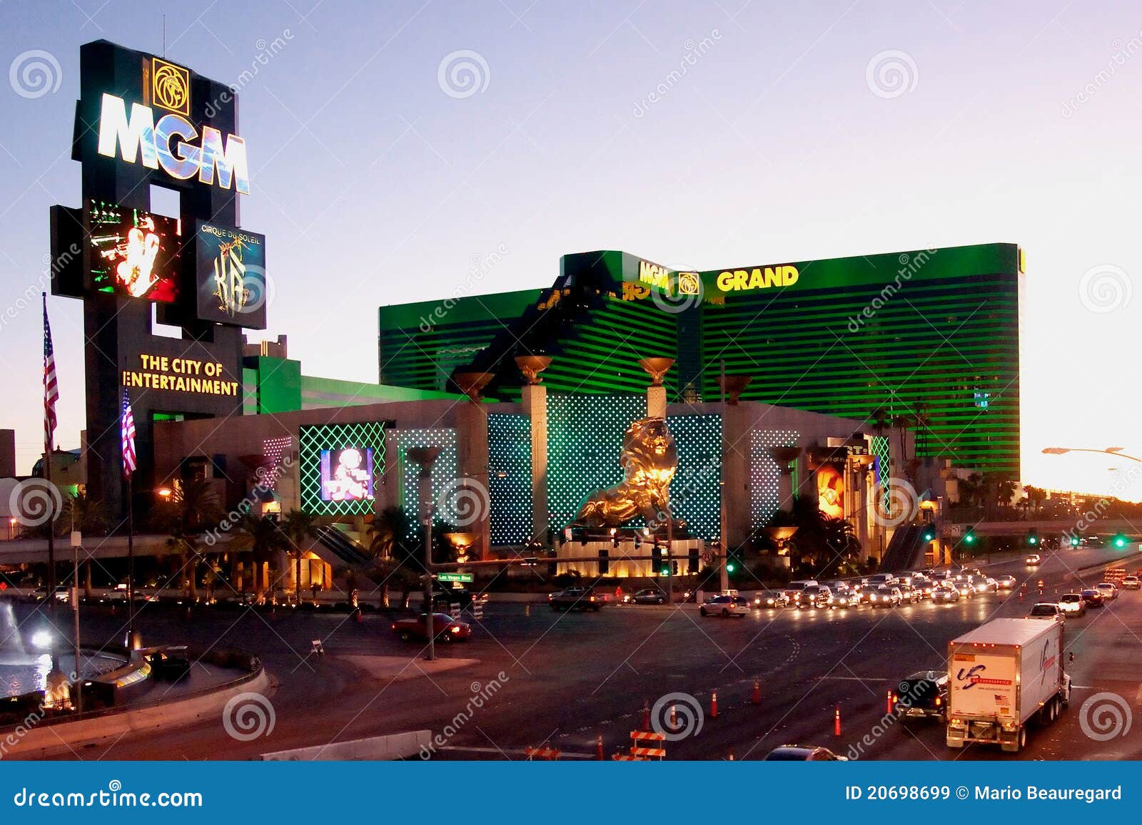 MGM Grand Hotel editorial stock image. Image of money - 20698699