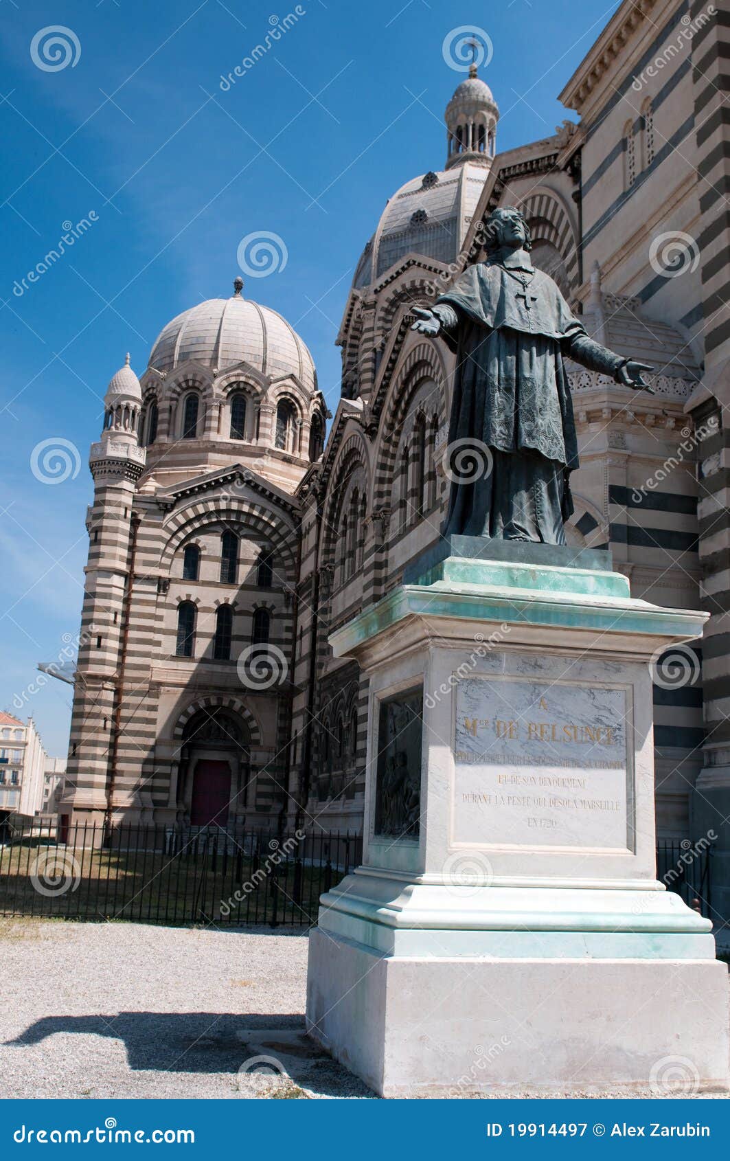 Mgr. Belsunce s statue editorial photography. Image of destinations ...