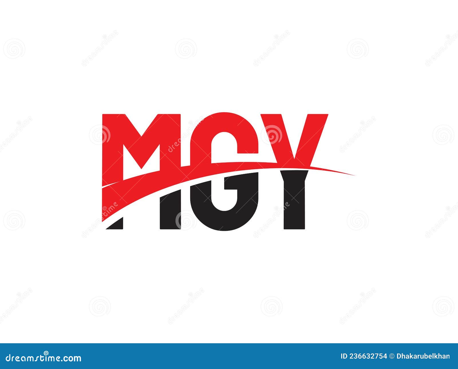 MGY Letter Initial Logo Design Stock Vector - Illustration of font ...