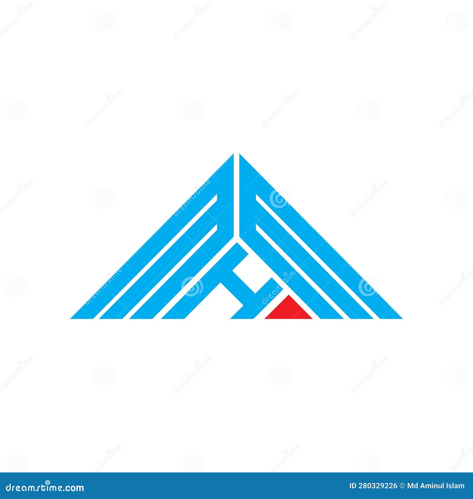 MHM Letter Logo Creative Design with Vector Graphic, MHM Simple and ...