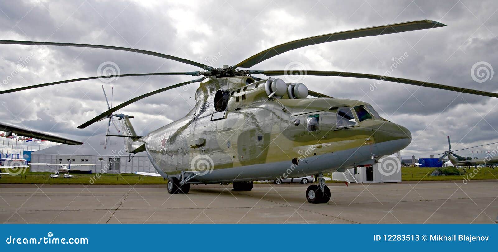 MI-26 helicopter 2 stock image. Image of machine, nice - 12283513