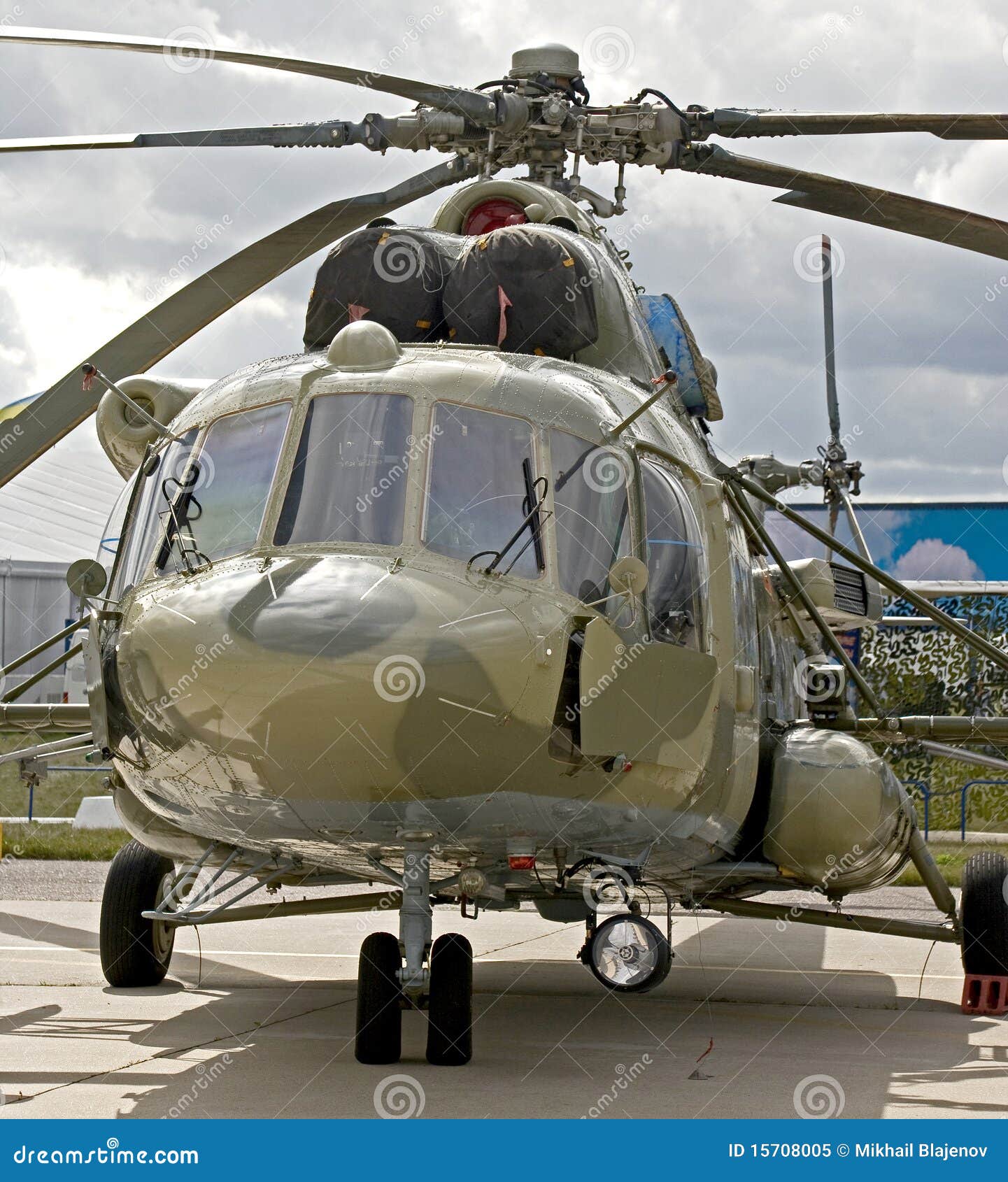 MI-8 helicopter (1) stock image. Image of arms, gear - 15708005