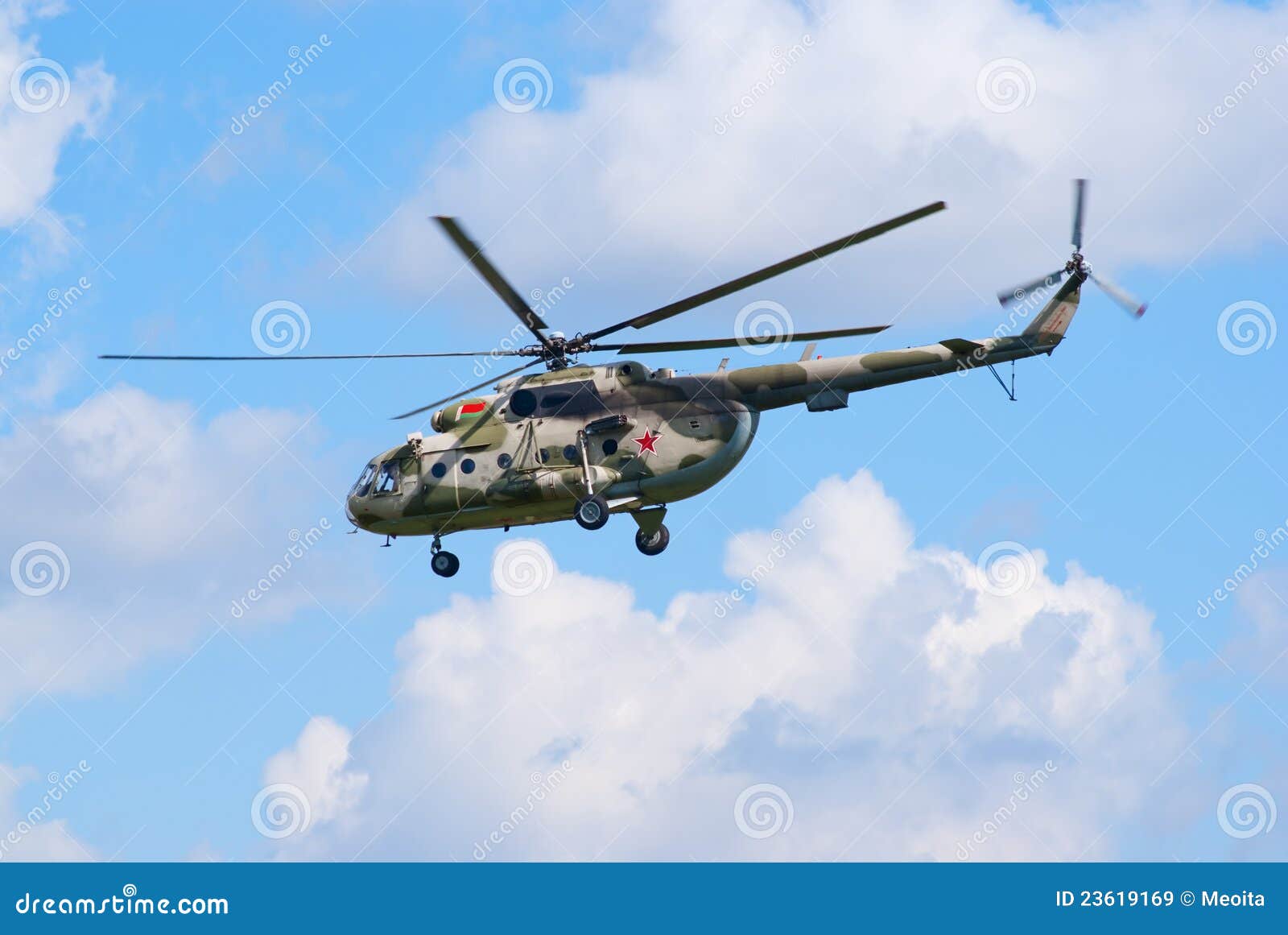Mi-8 helicopter stock image. Image of belorussian, belarus - 23619169