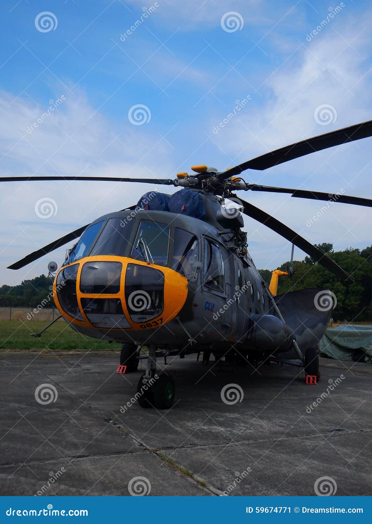 Cargo Helicopter Chassis Overload Fuselage Fuel Tank Cargo Transport ...
