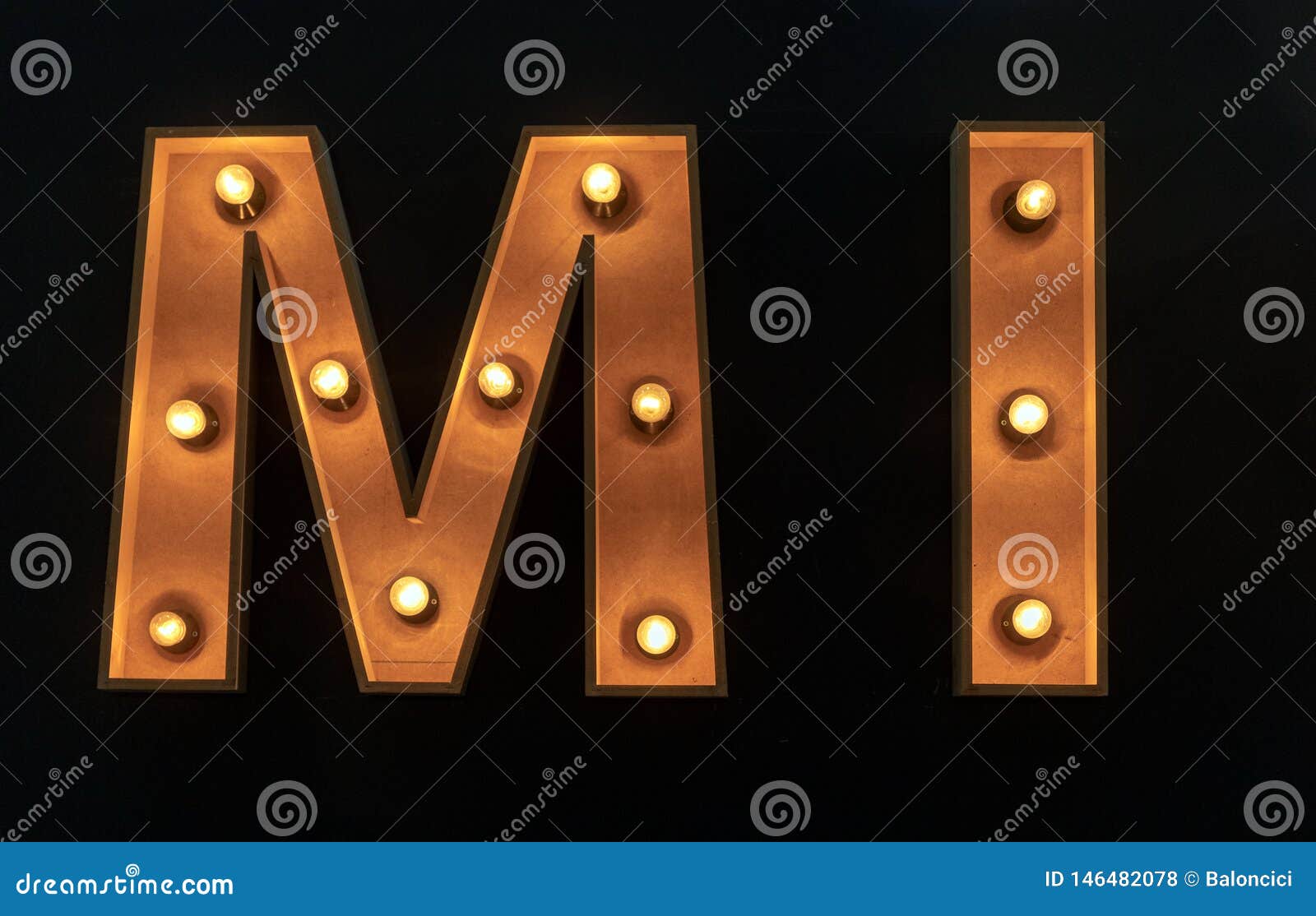 MI letters stock photo. Image of font, michigan, concept - 146482078