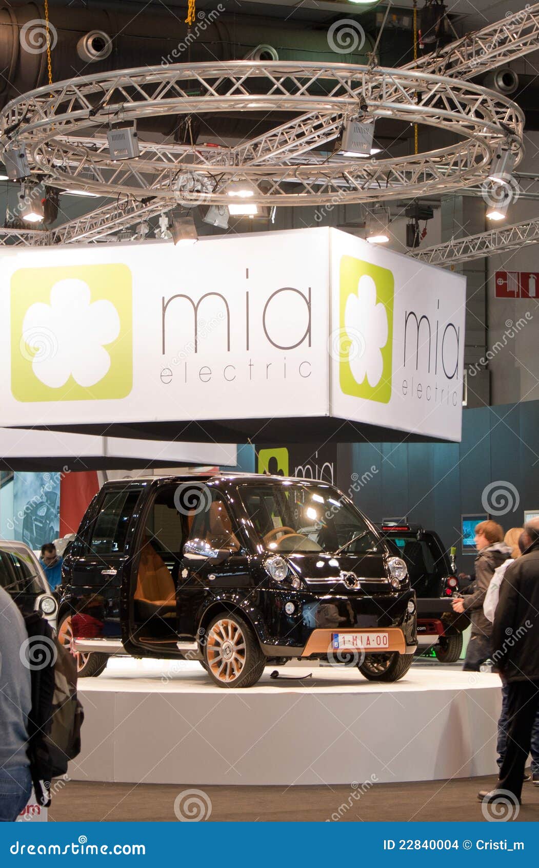 MIA electric car editorial stock image. Image of concept - 22840004