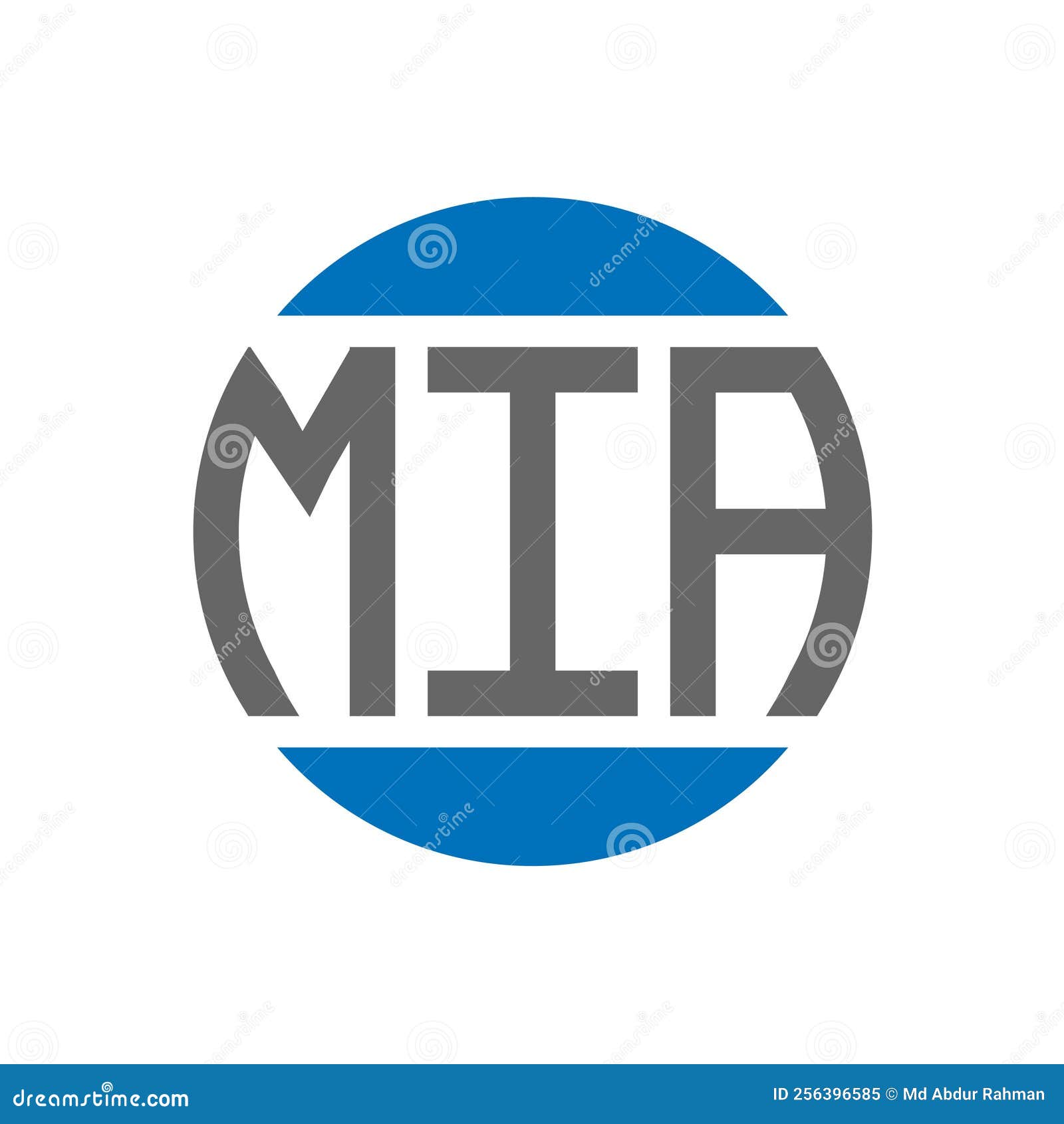 MIA Letter Logo Design on White Background. MIA Creative Initials ...