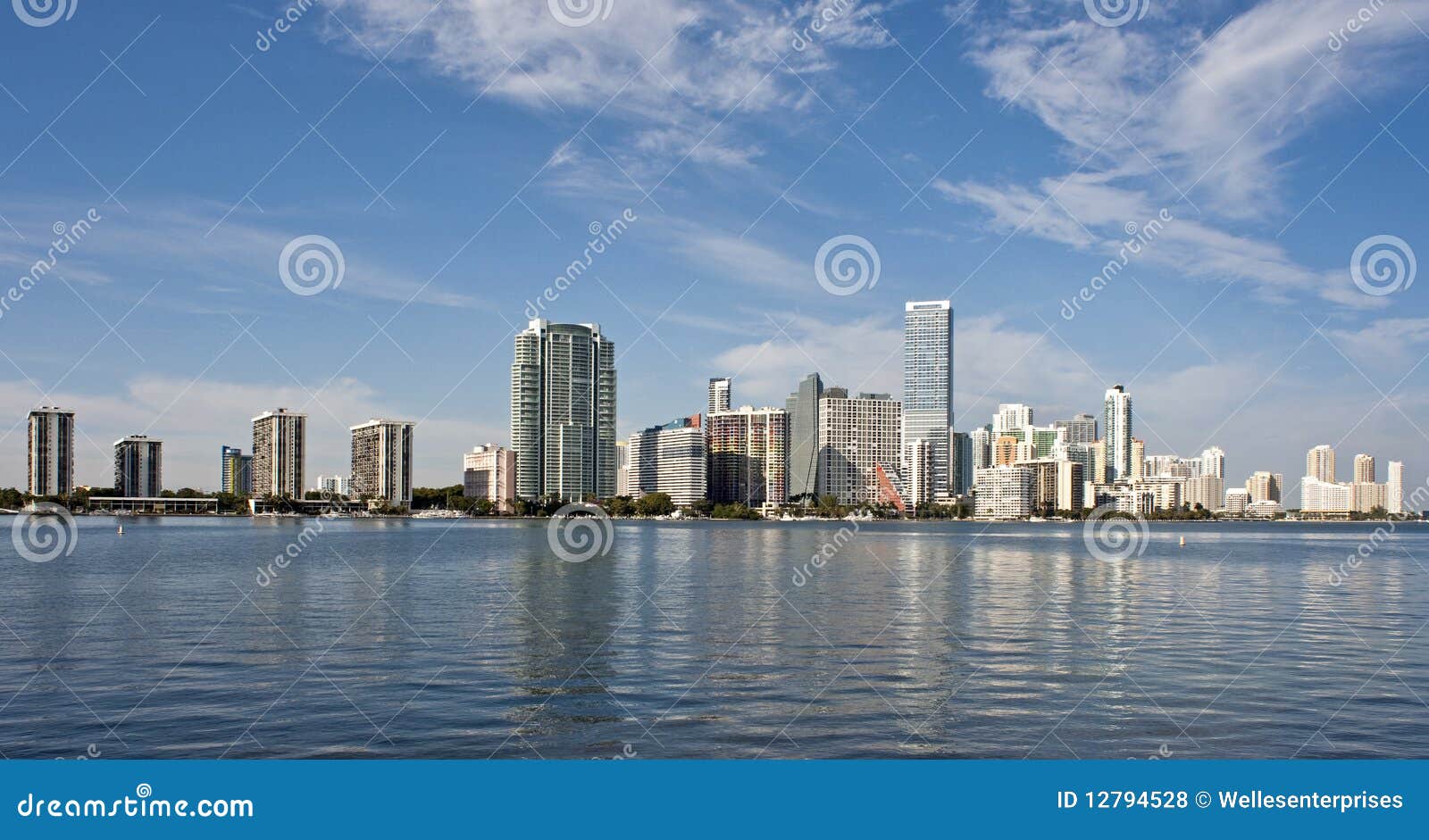 Miami stock photo. Image of cityscape, miami, downtown - 12794528