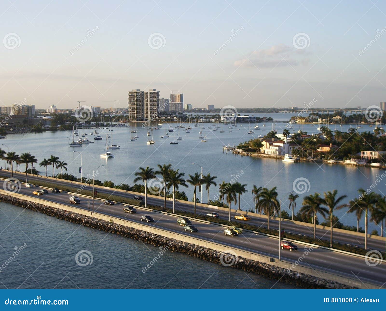Miami stock photo. Image of florida, landscape, city, beautiful - 801000
