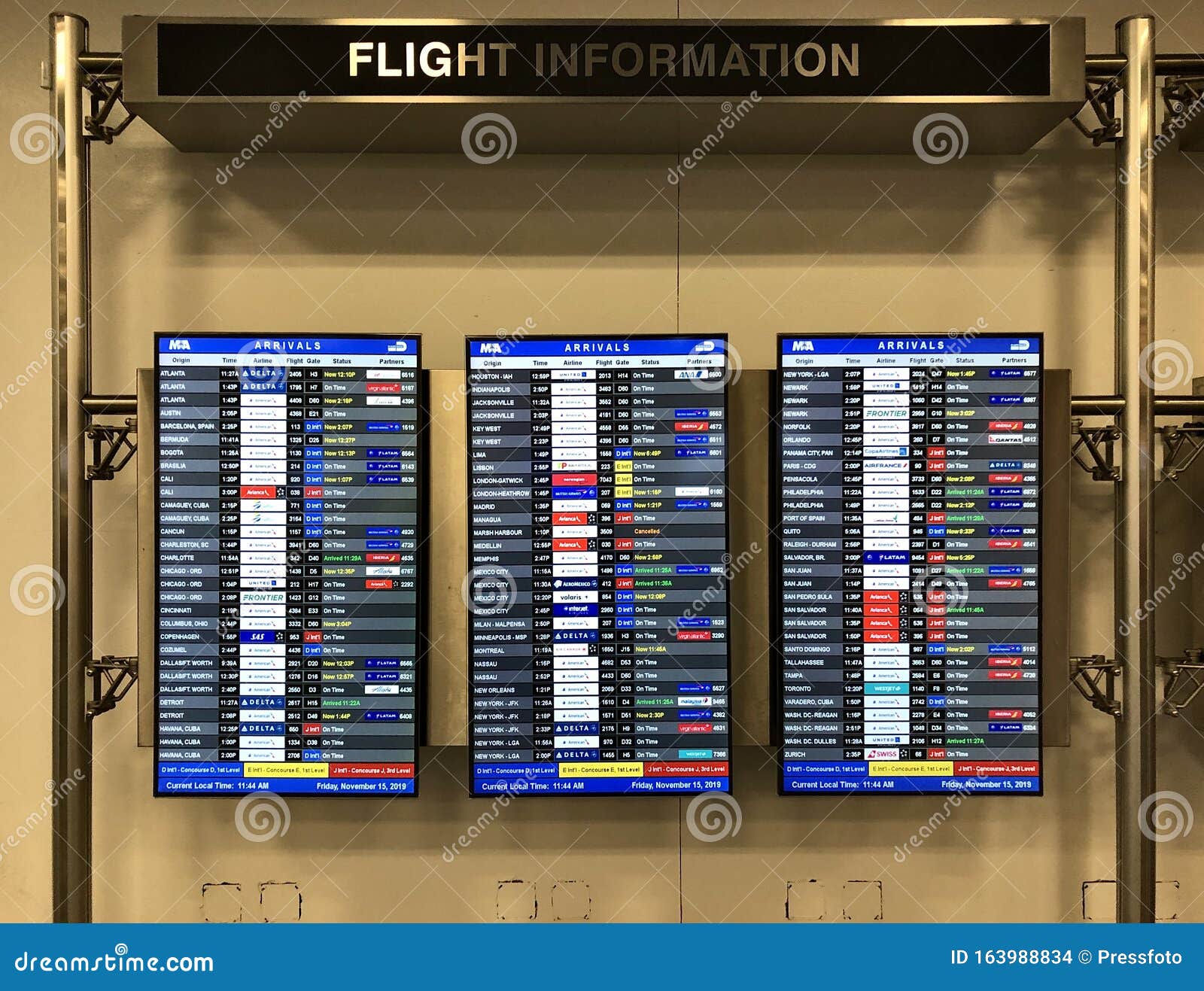 Airport Timetable In Frankfurt Airport Editorial Image | CartoonDealer ...