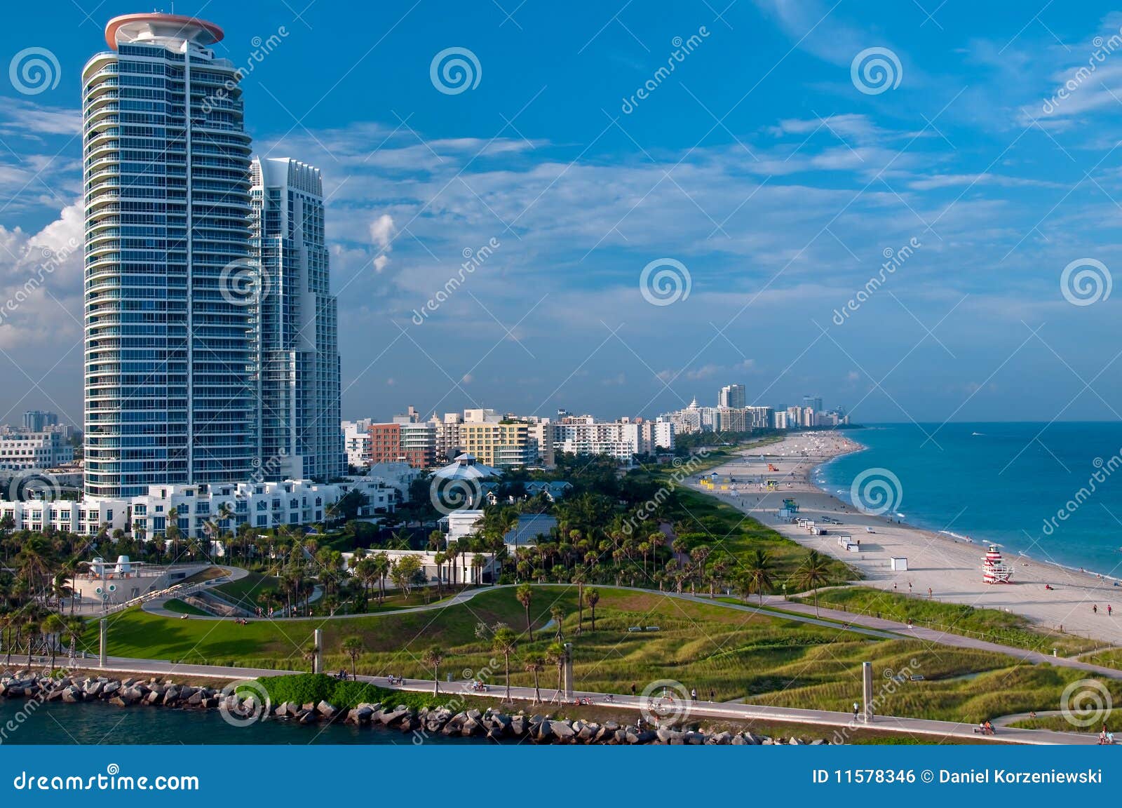 Miami Beach stock photo. Image of building, outdoors - 11578346