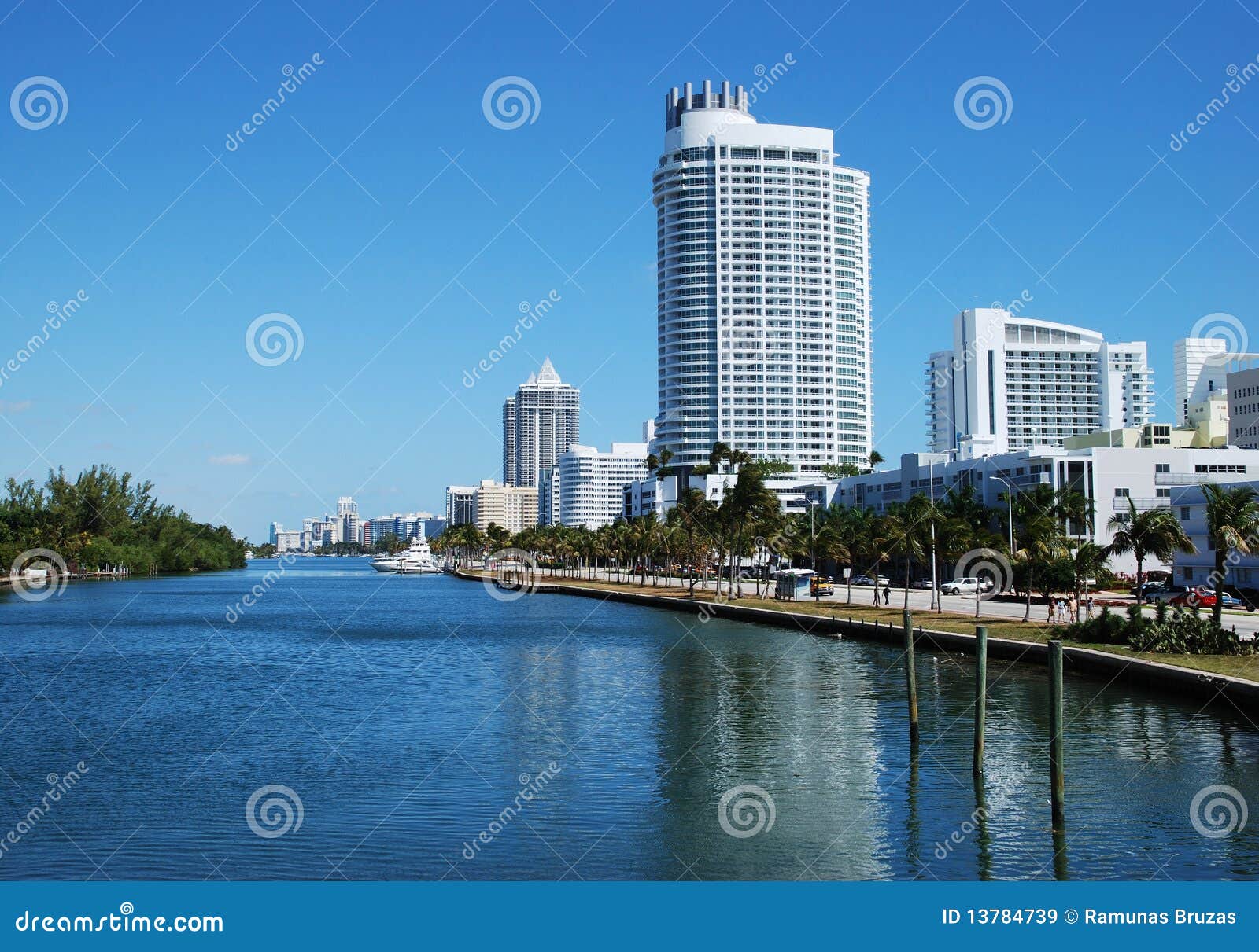 Miami Beach stock image. Image of city, america, landmark - 13784739