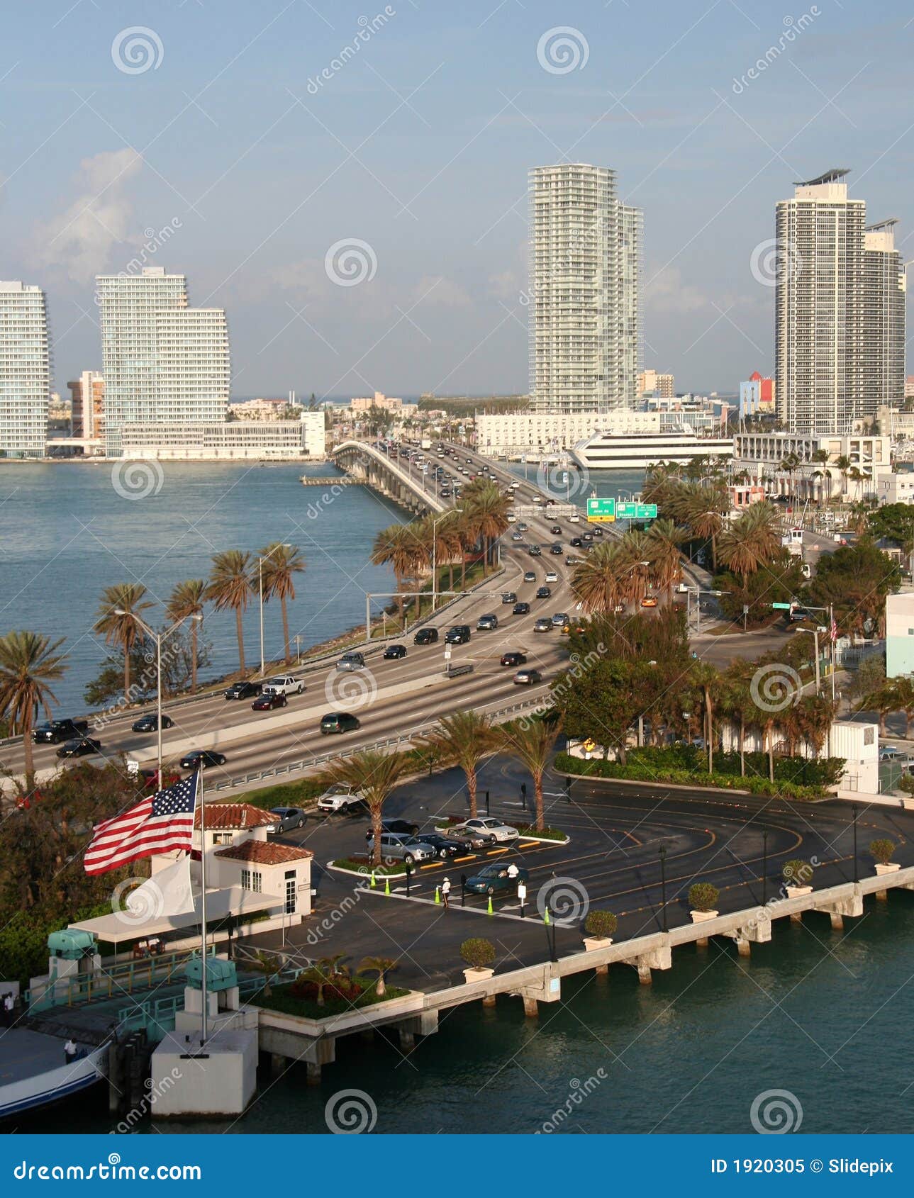 Miami Beach stock image. Image of southbeach, rise, boulevard - 1920305