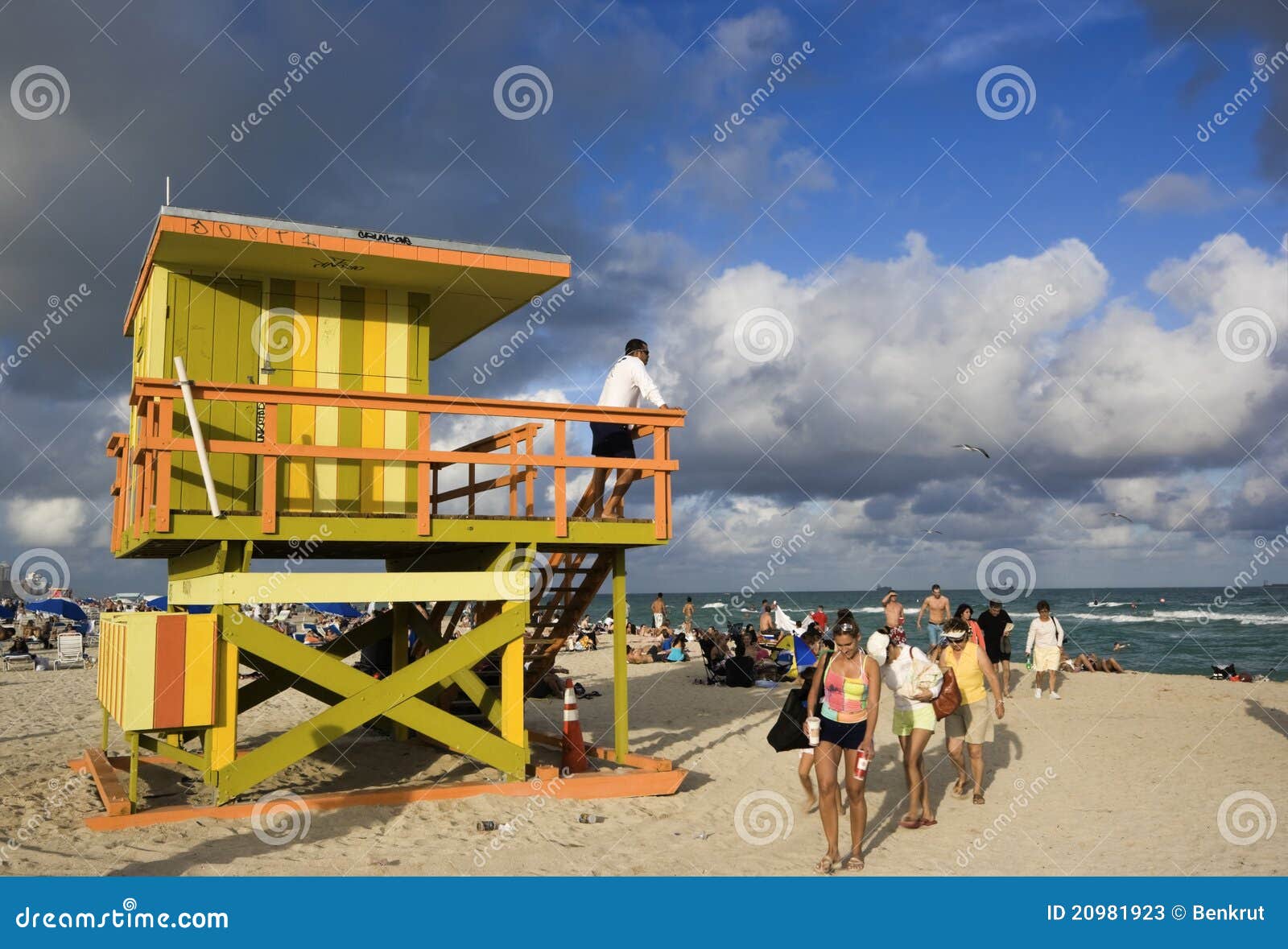 Miami Beach editorial stock photo. Image of atlantic - 20981923