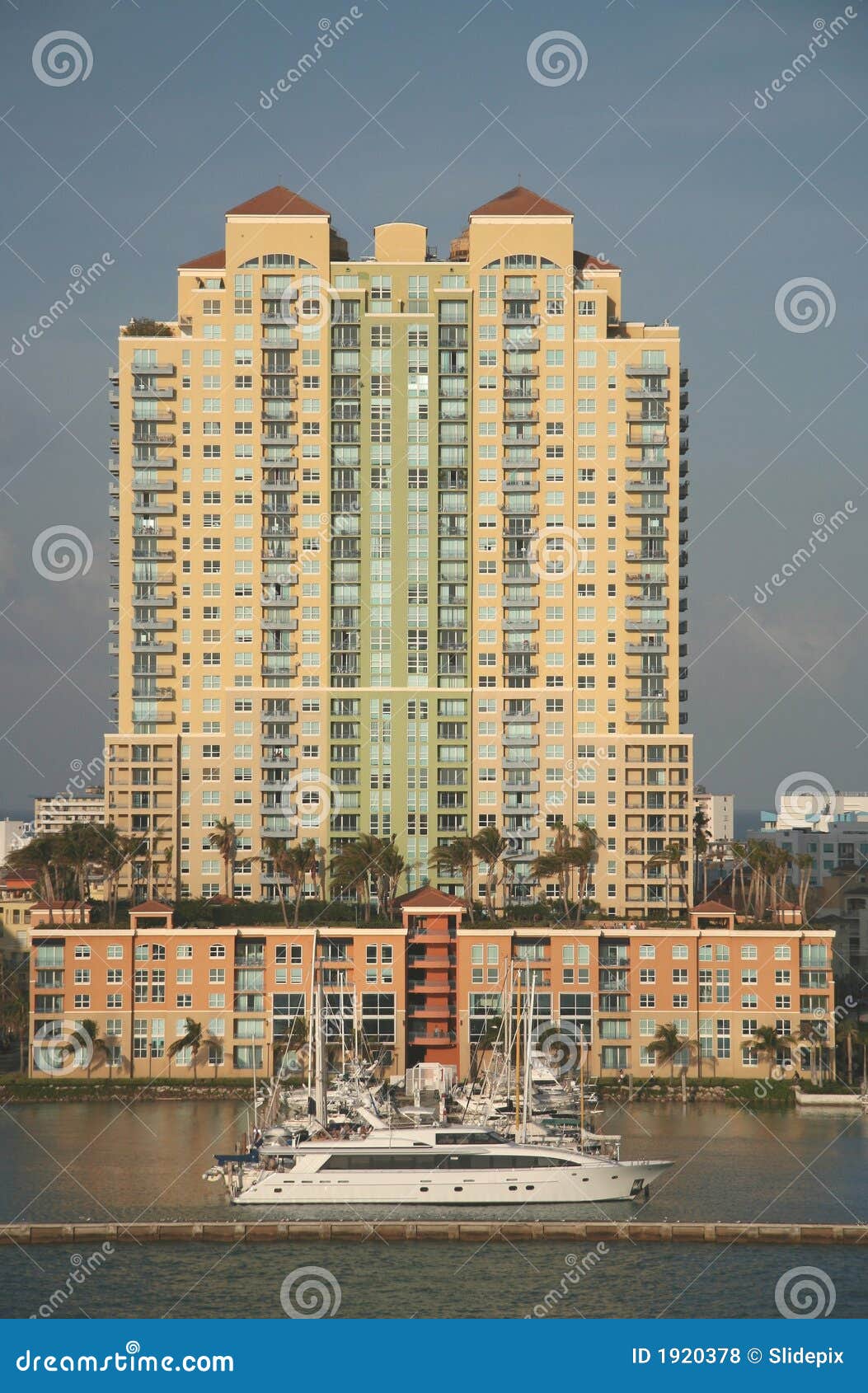 Miami Beach Building stock photo. Image of look, block - 1920378