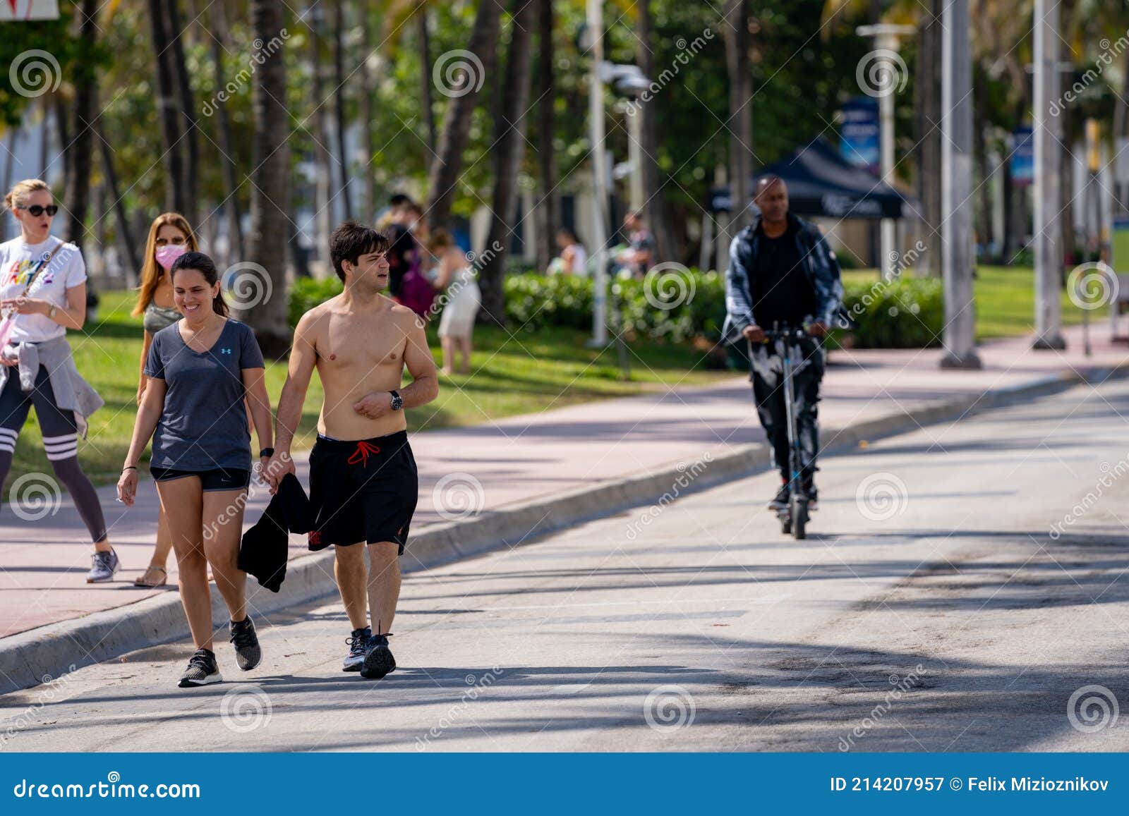 Miami Beach 2021 Spring Break Editorial Photography - Image of travel ...