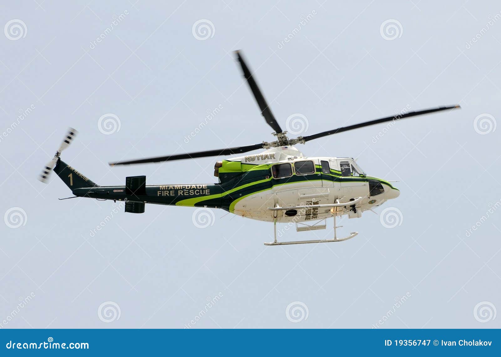Miami Dade County Fire Rescue Helicopter Editorial Photography - Image ...