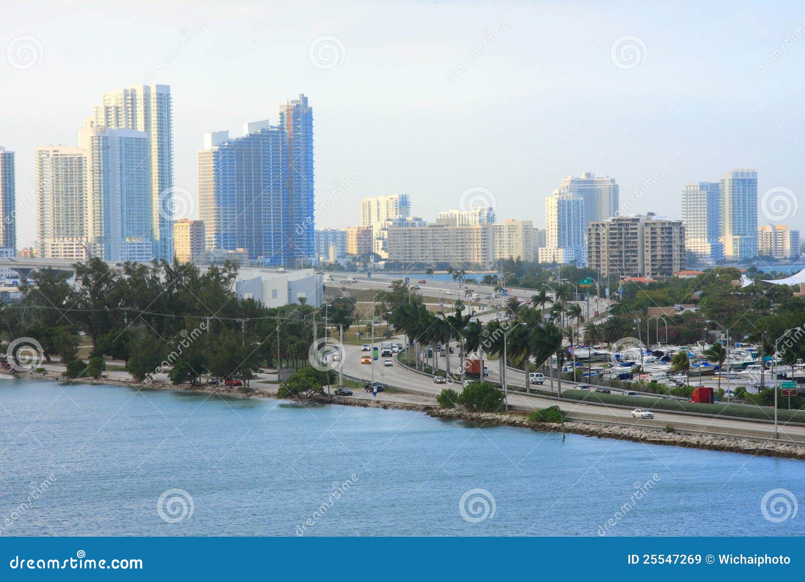 Miami day,Florida stock image. Image of sail, florida - 25547269