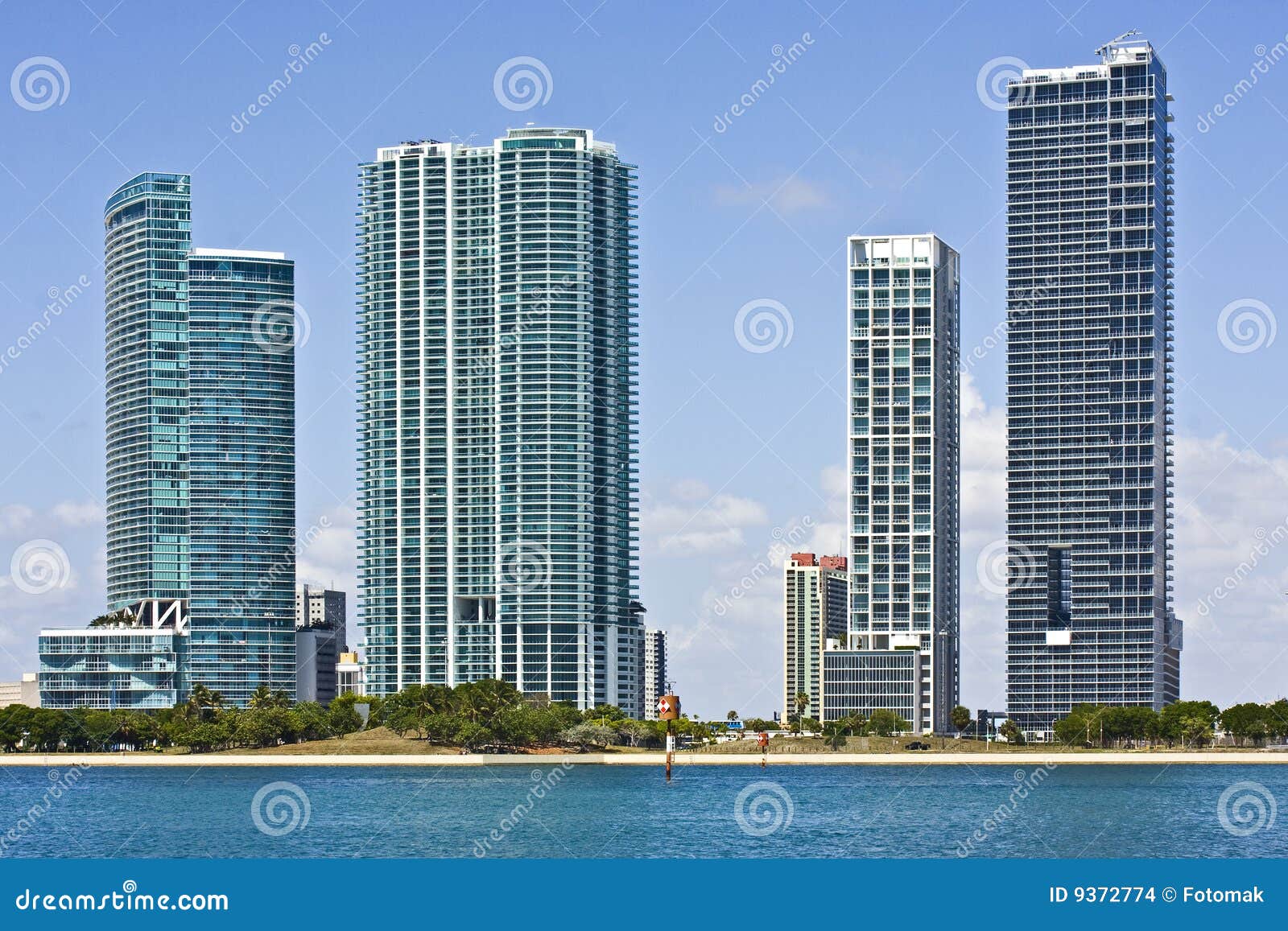 Miami Florida architecture stock photo. Image of downtown - 9372774