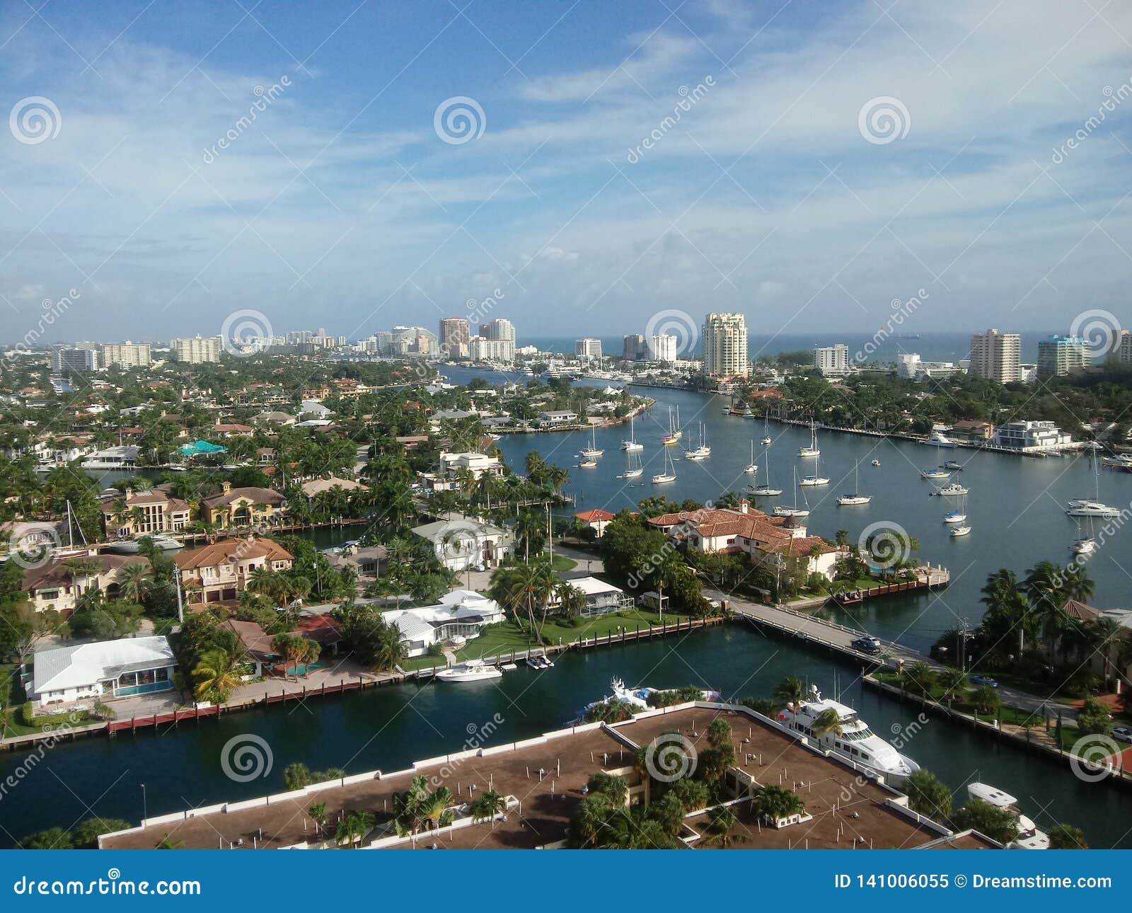 Miami Florida stock image. Image of miami, overview - 141006055