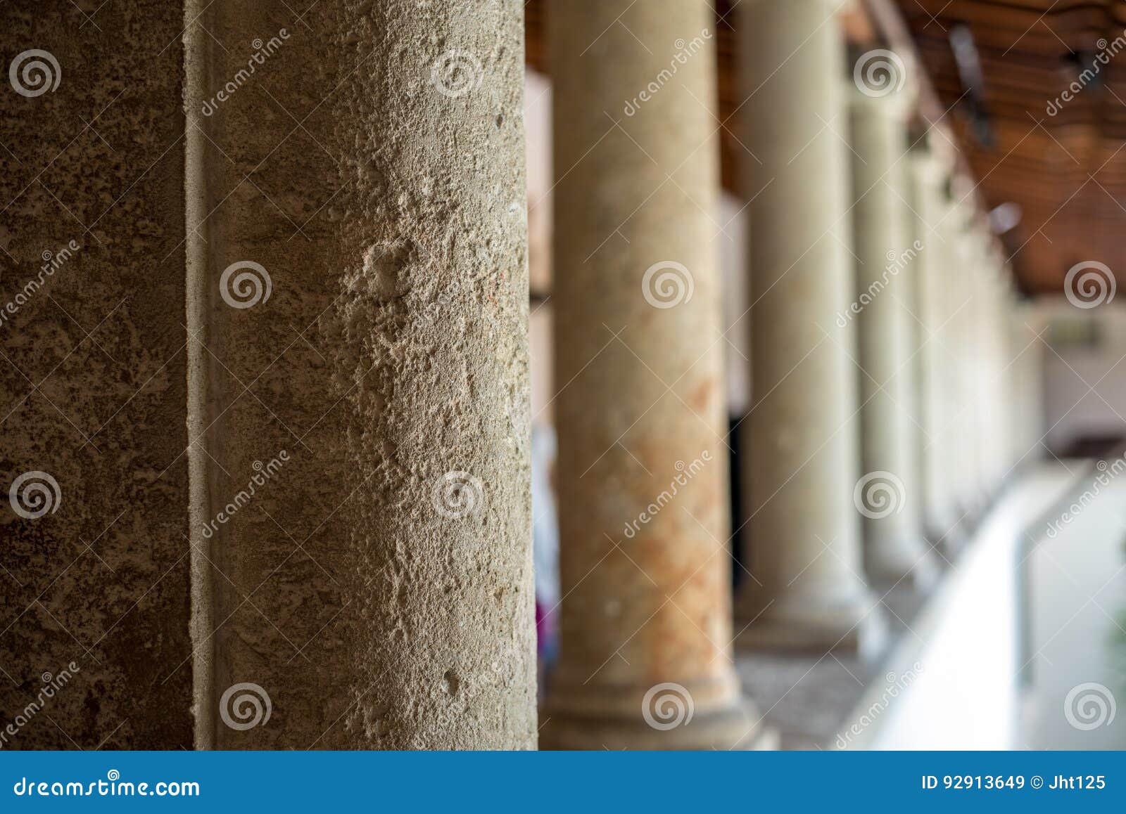 Miami Florida Rustic Pillars Stock Image - Image of estate, america ...